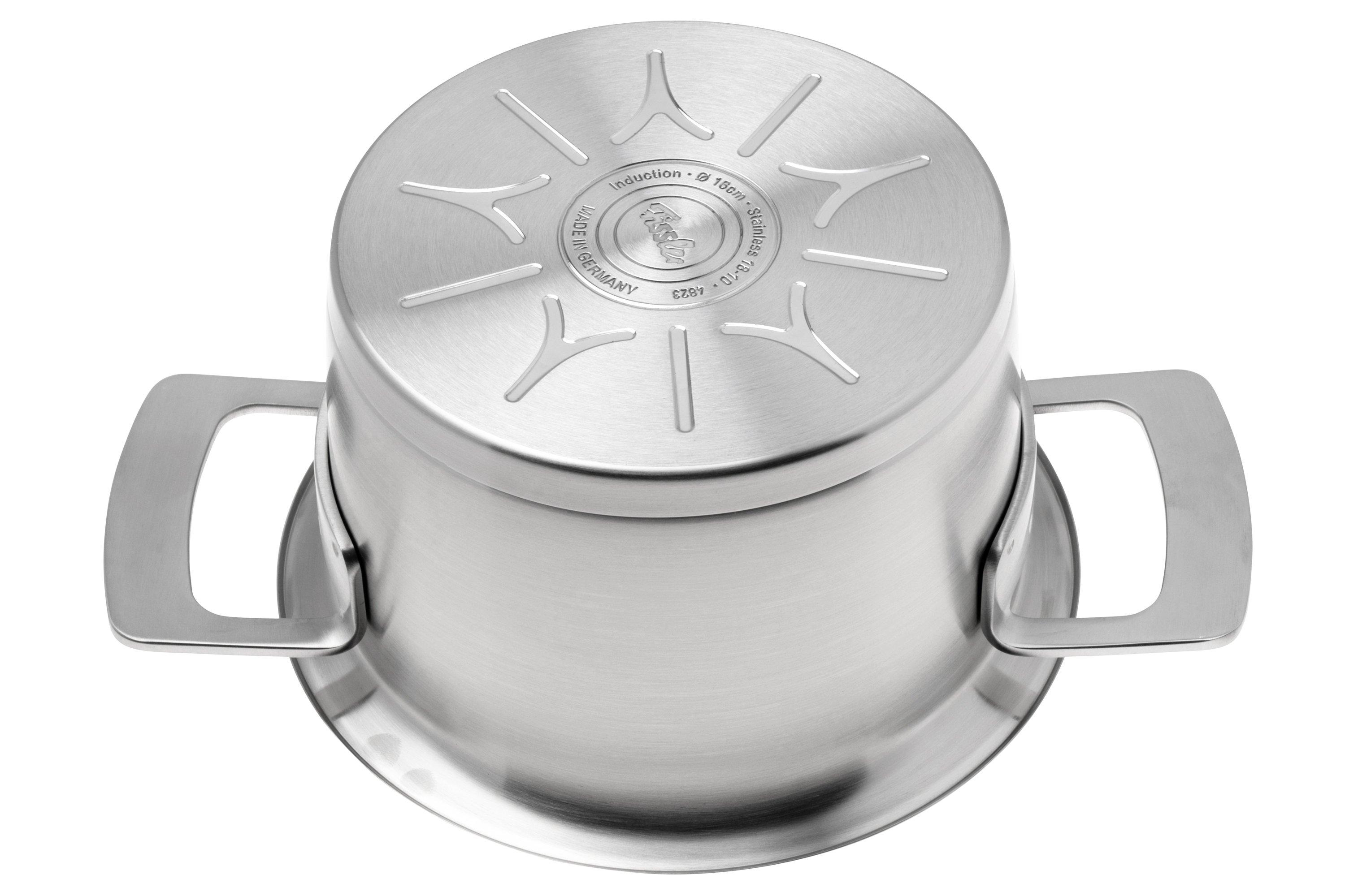 Fissler Phi Collection 016-113-16-000-0 cooking pot, 16 cm, 1.9L, glass ...