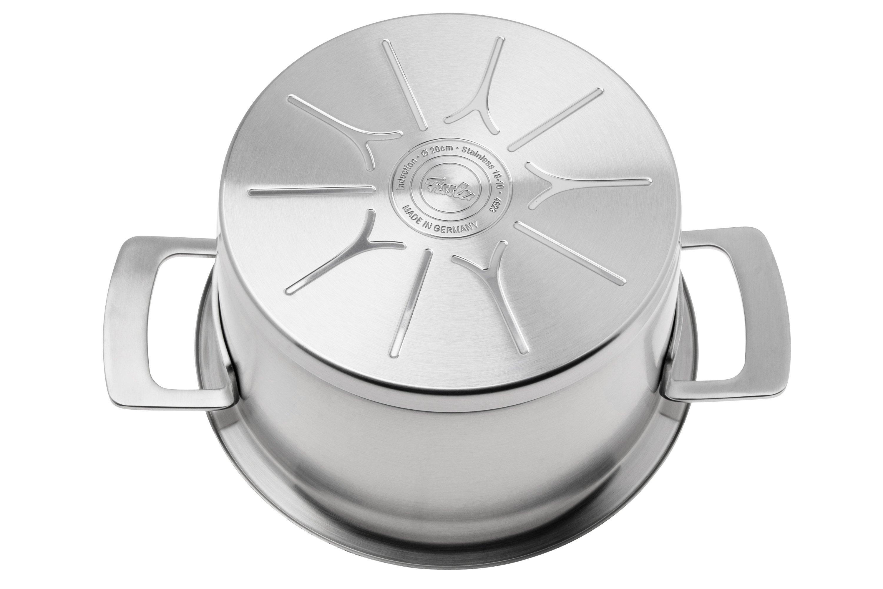 Fissler Phi Collection 016-113-20-000-0 cooking pot, 20 cm, 3.2L, glass ...