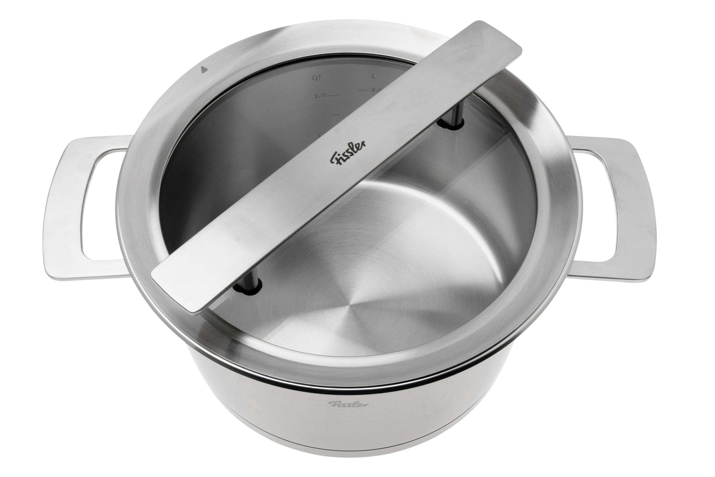 Fissler Phi Collection 016-113-20-000-0 cooking pot, 20 cm, 3.2L, glass ...