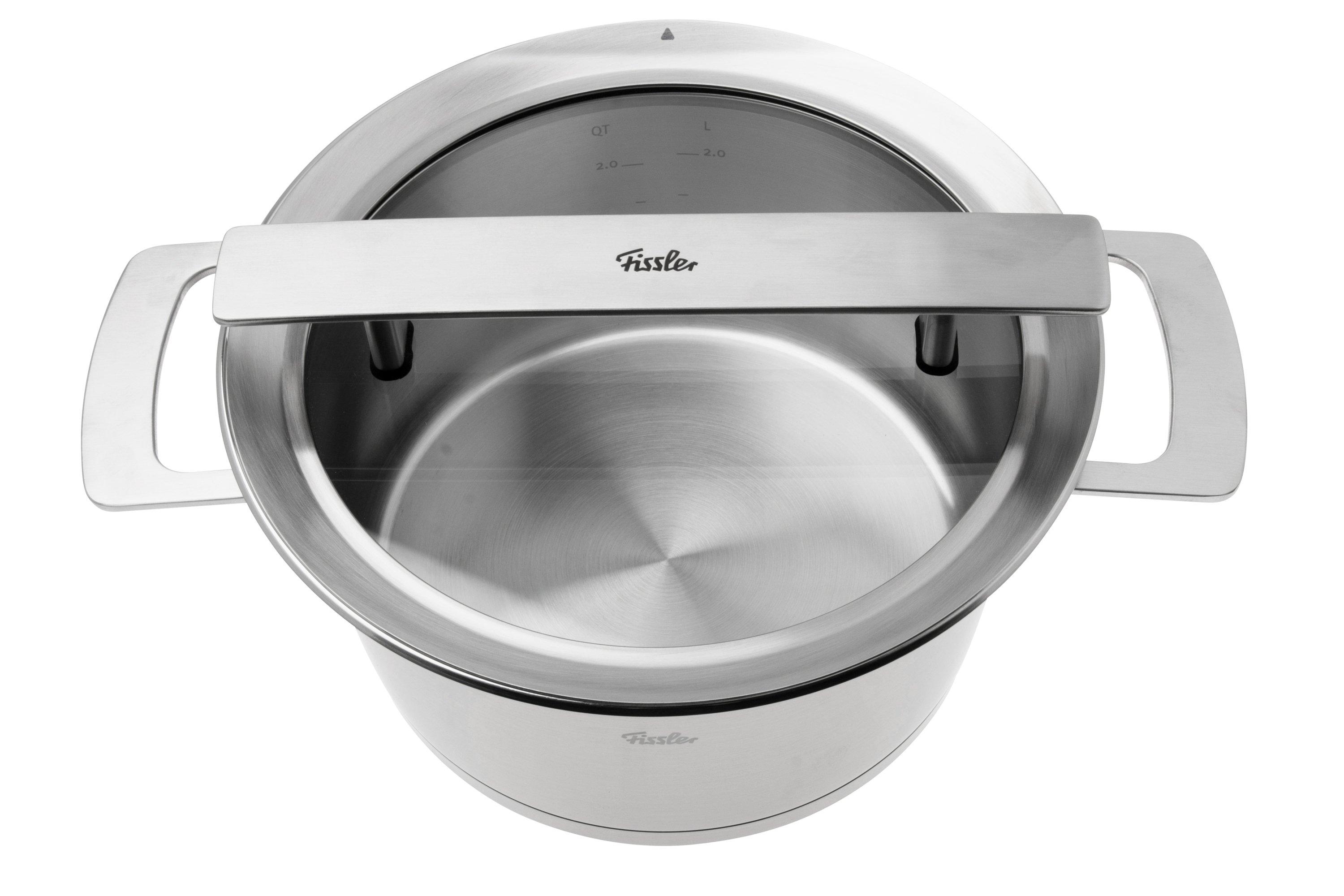 Fissler Phi Collection 016-113-20-000-0 cooking pot, 20 cm, 3.2L, glass ...