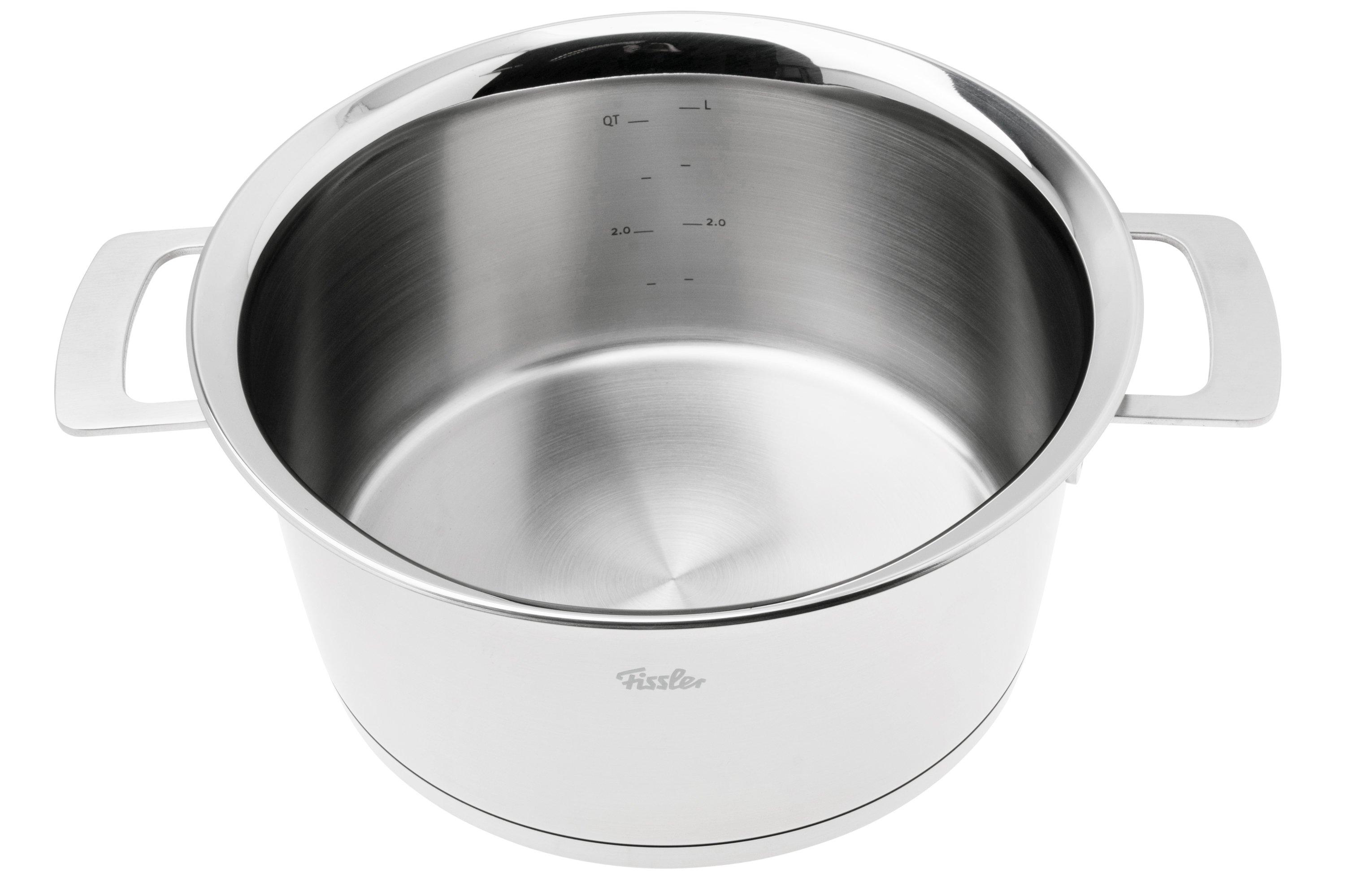 Fissler Phi Collection 016-113-24-000-0 cooking pot, 24 cm, 5.1L, glass ...