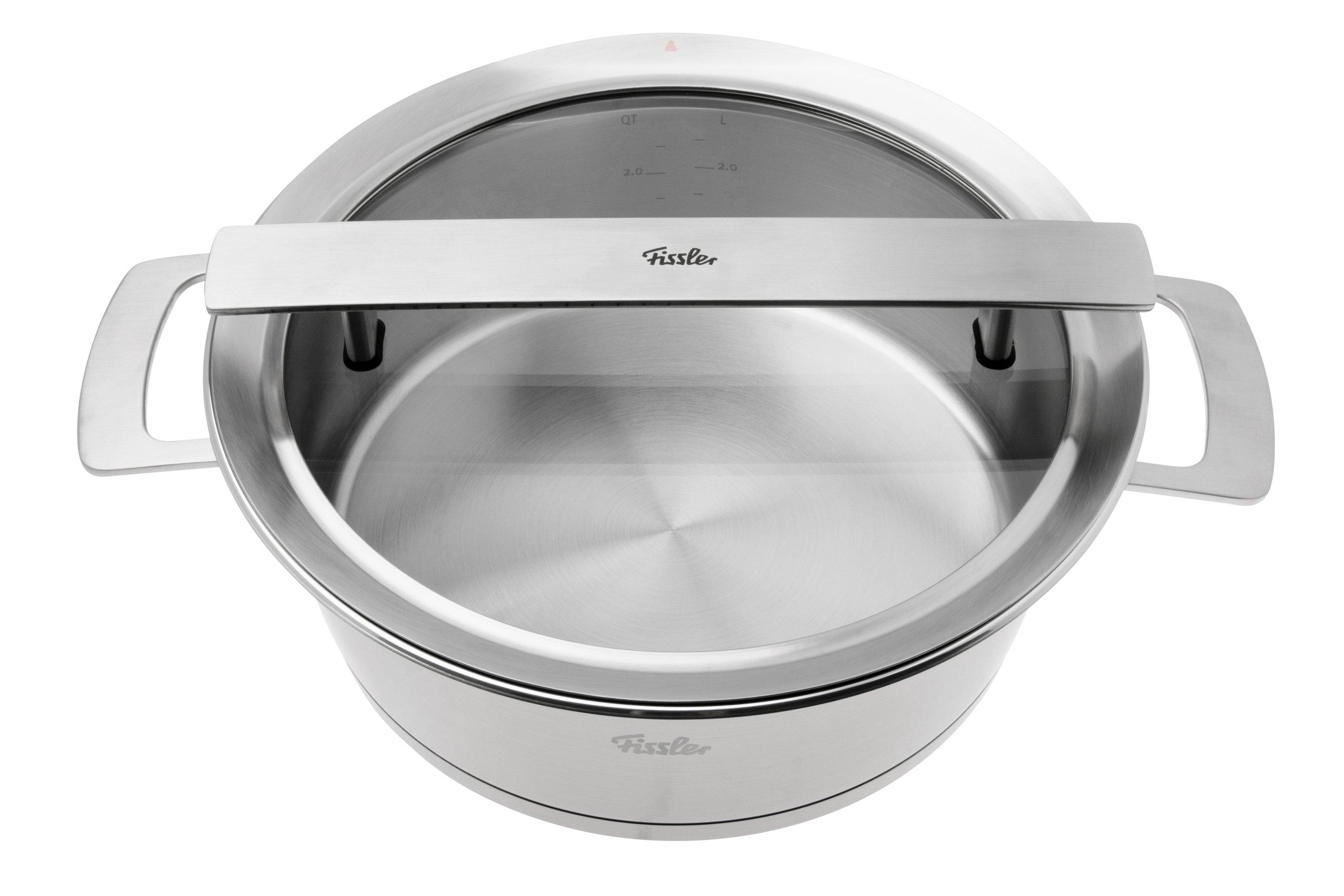 Fissler Phi Collection 016-123-24-000-0 low cooking pot, 24 cm, 3.9L ...