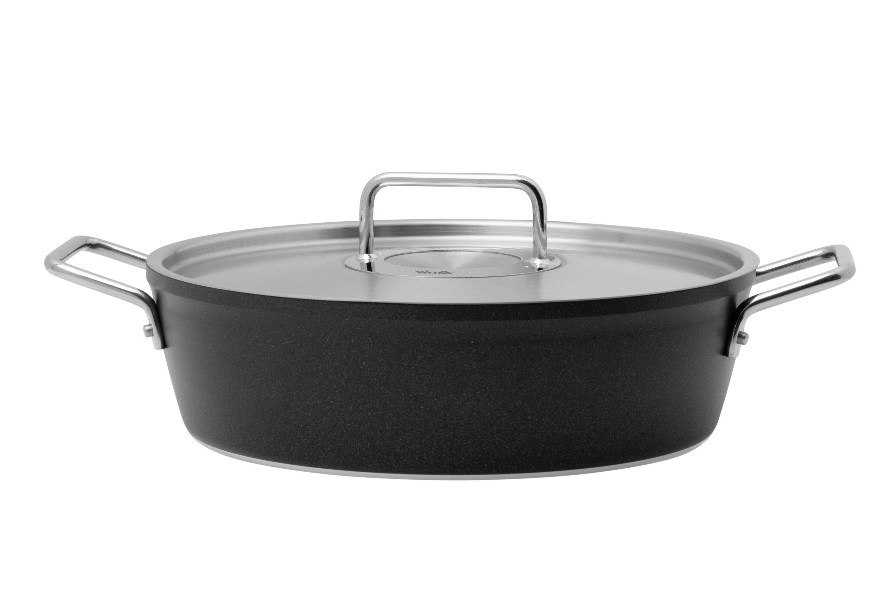 Fissler Adamant 28cm, couvercle en métal, cocotte | Achetez à prix avantageux chez knivesandtools.fr