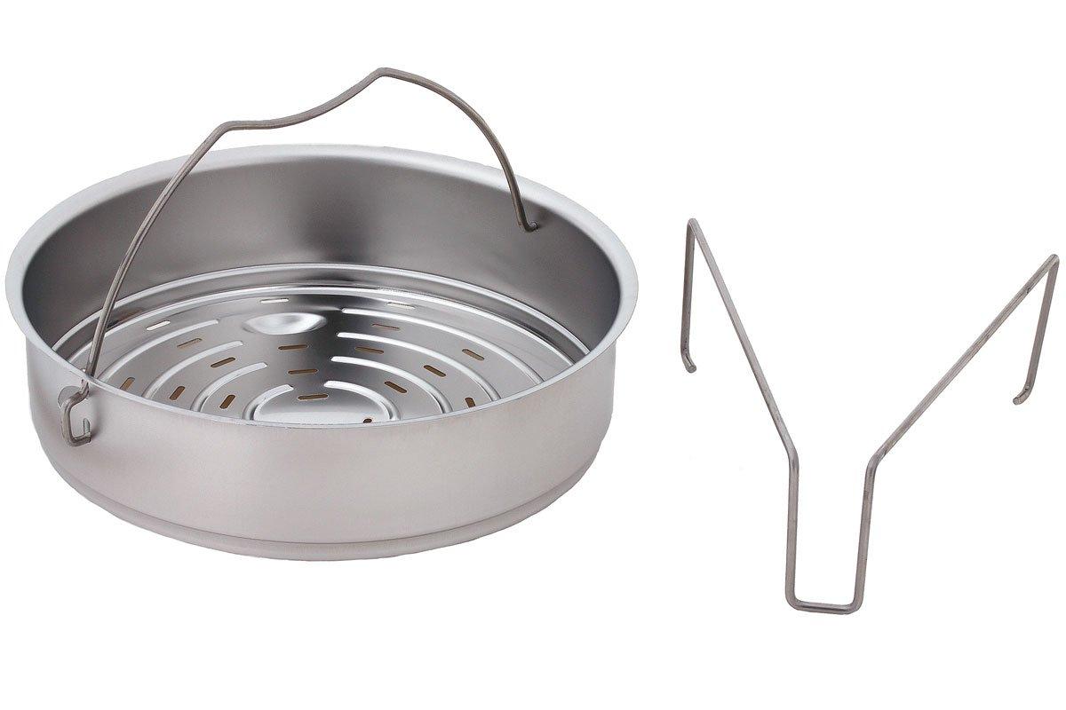 Fissler Vitavit Premium pressure cooker 6,0 l with steam basket ...