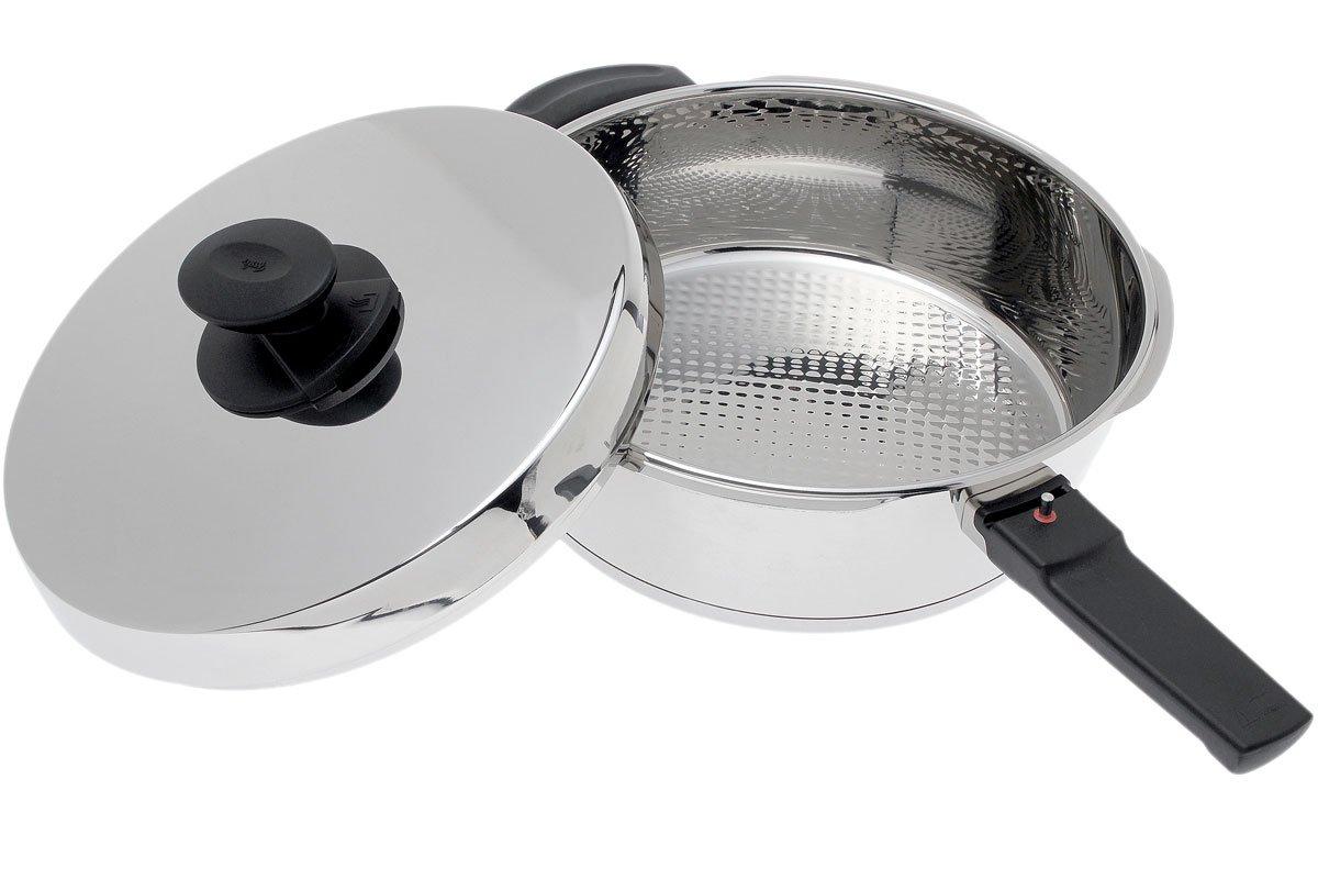 Fissler Vitavit Premium set pressure cooker 8L with quick roaster 4L ...