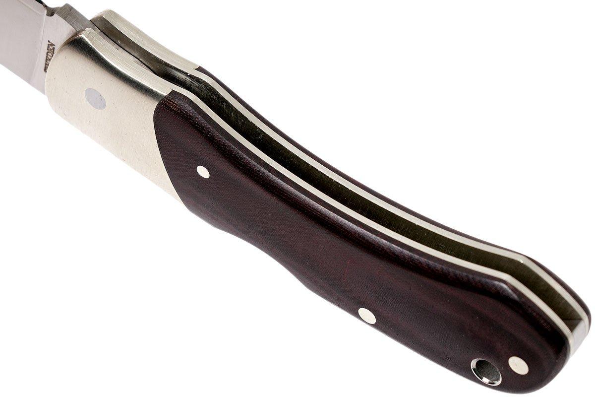 Fällkniven FH9s Maroon Micarta hunting knife | Advantageously shopping ...