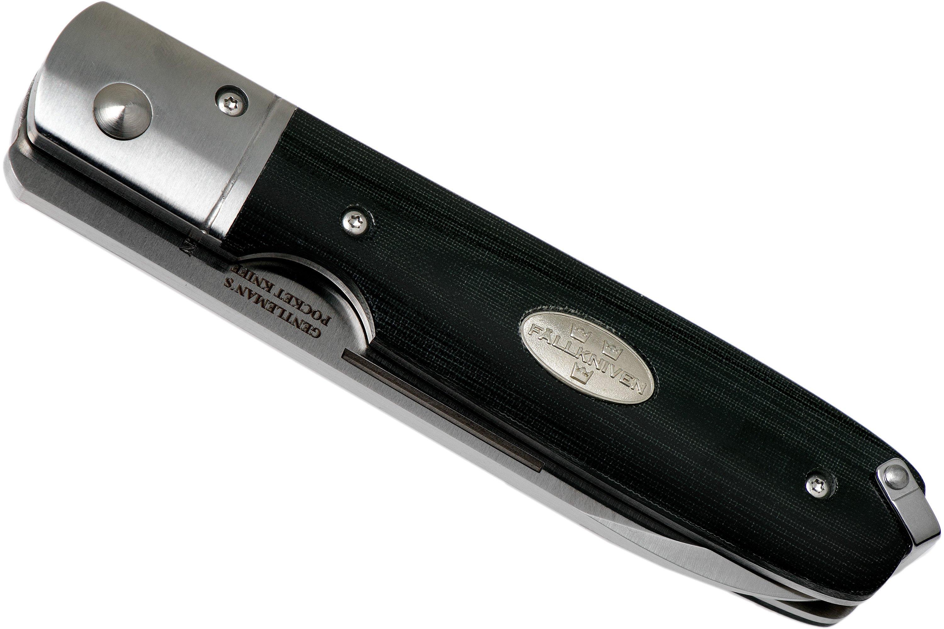 Fallkniven GP Gentleman's Pocket knife, black micarta | Voordelig kopen ...