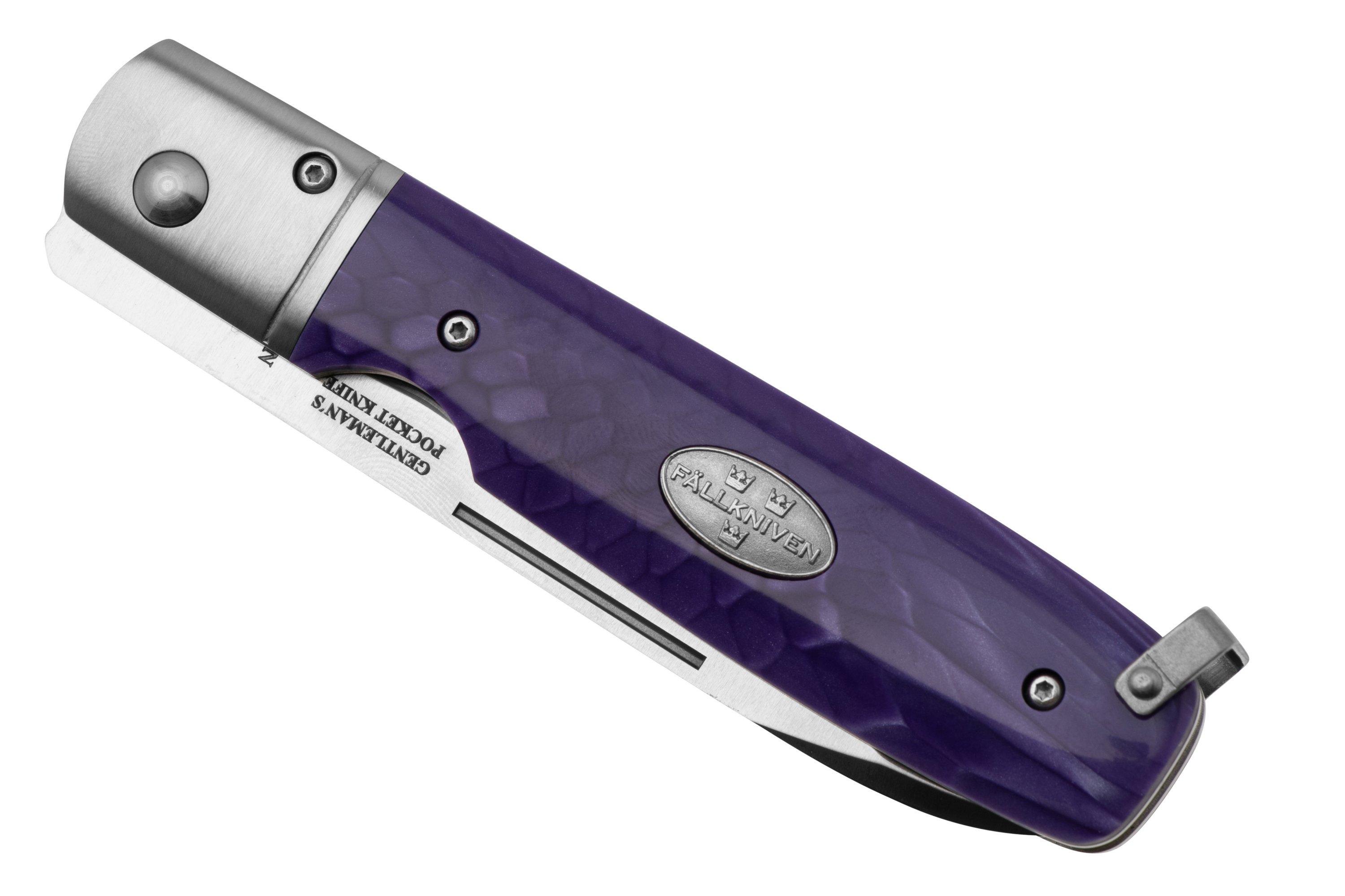 Fällkniven GPpd Juma, Laminated CoS, Purple Dragon gentleman's knife ...