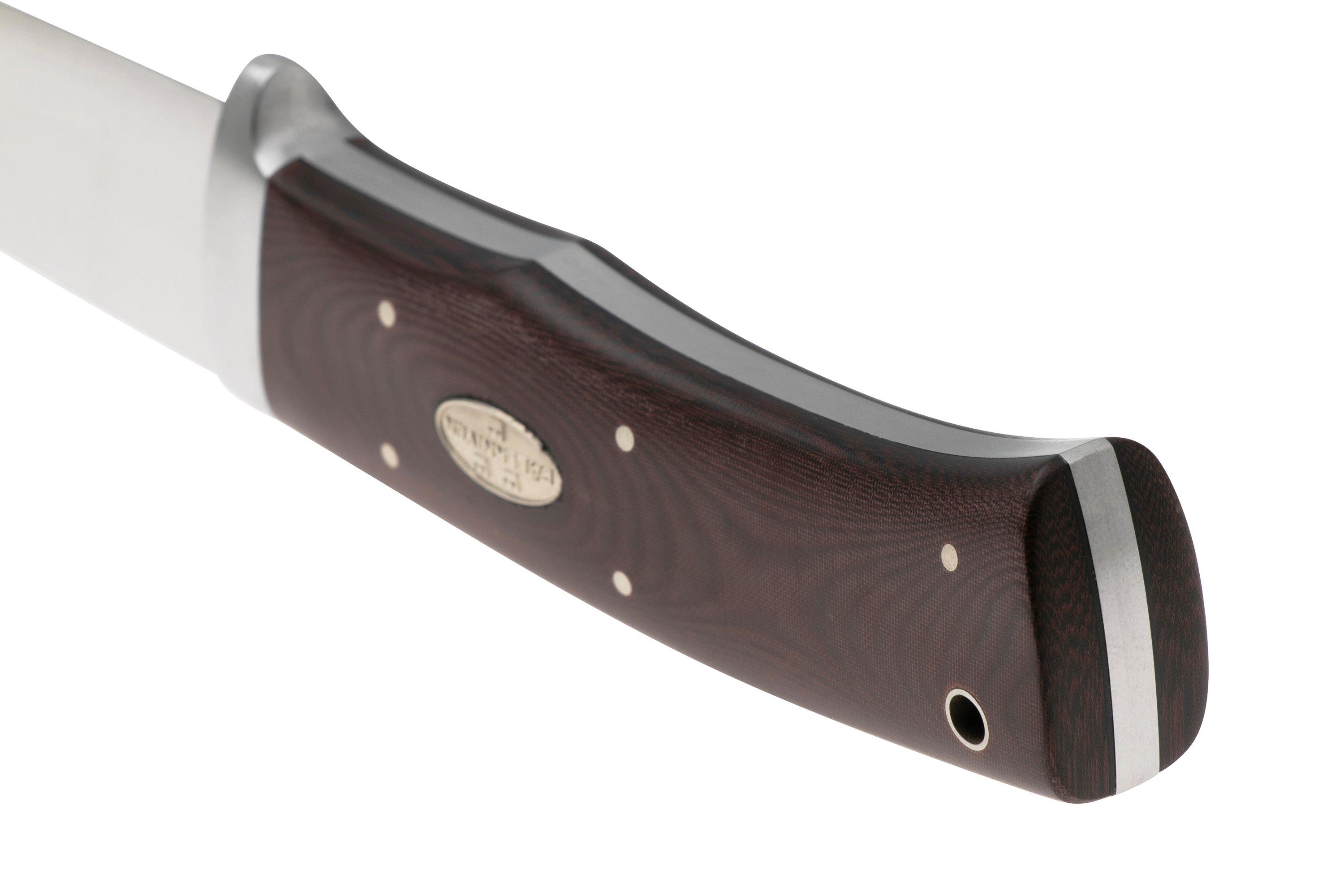 Fällkniven HK6L Hunters Knife, Maroon Micarta, couteau de chasse ...
