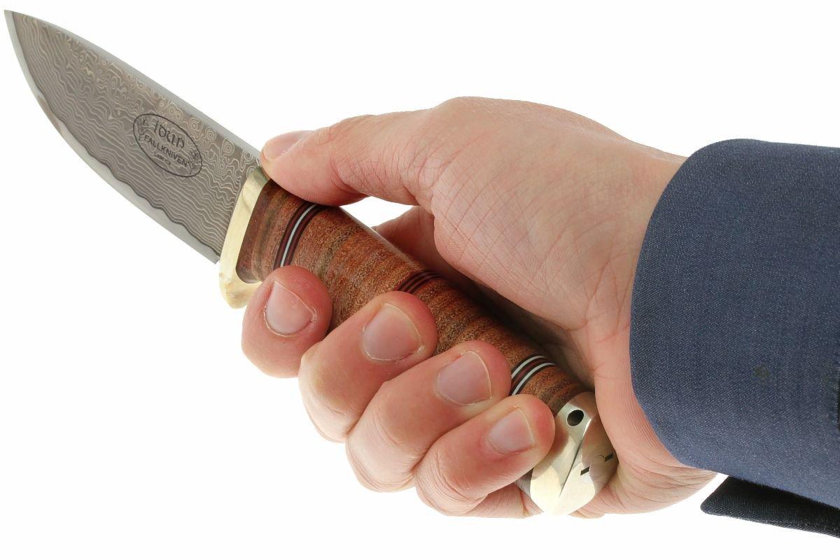 Fällkniven NL5 Idun Damast Cowry X | Advantageously shopping at ...