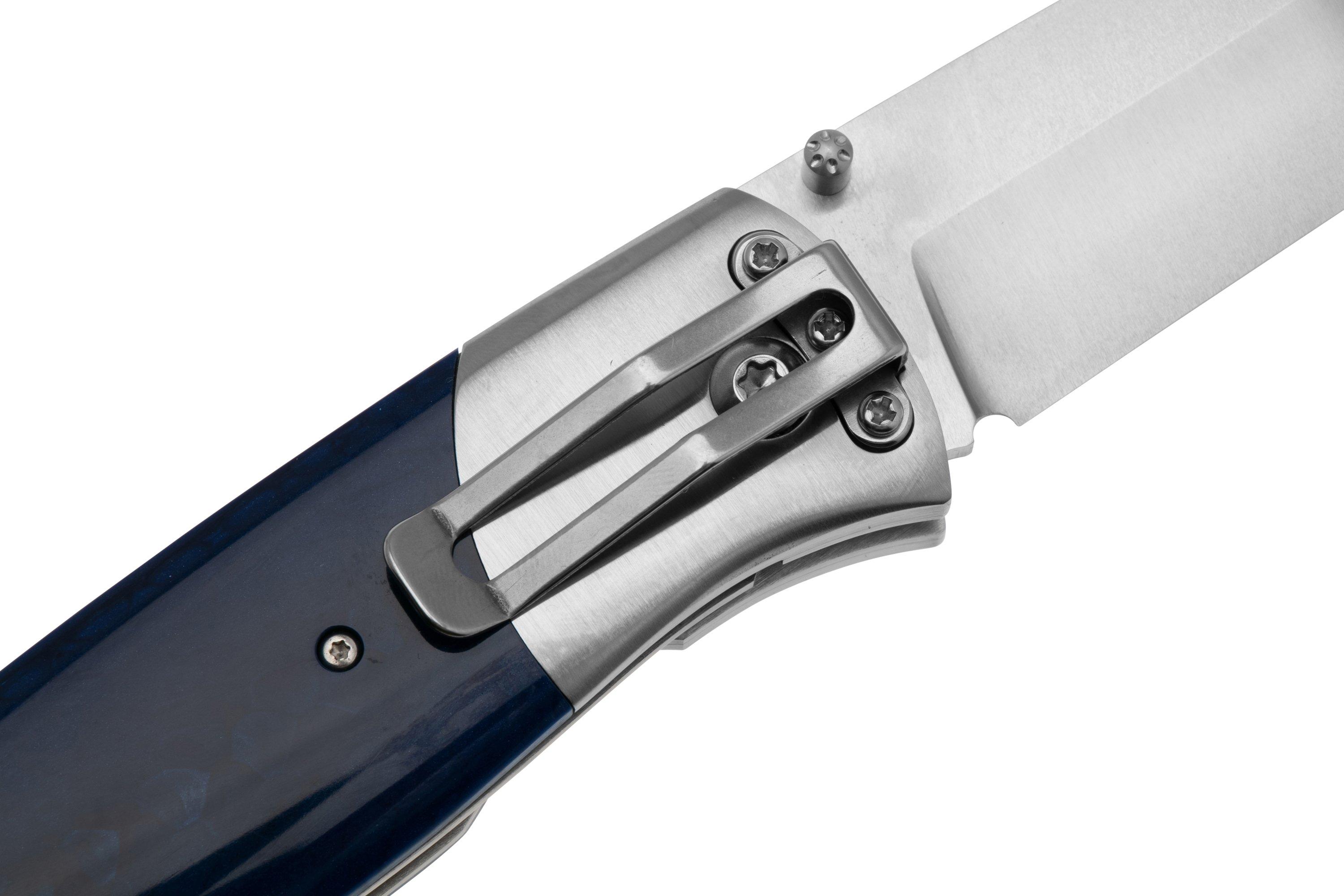 Fällkniven PXLbs Juma, Satin Elmax, Blue Snake gentleman's knife ...