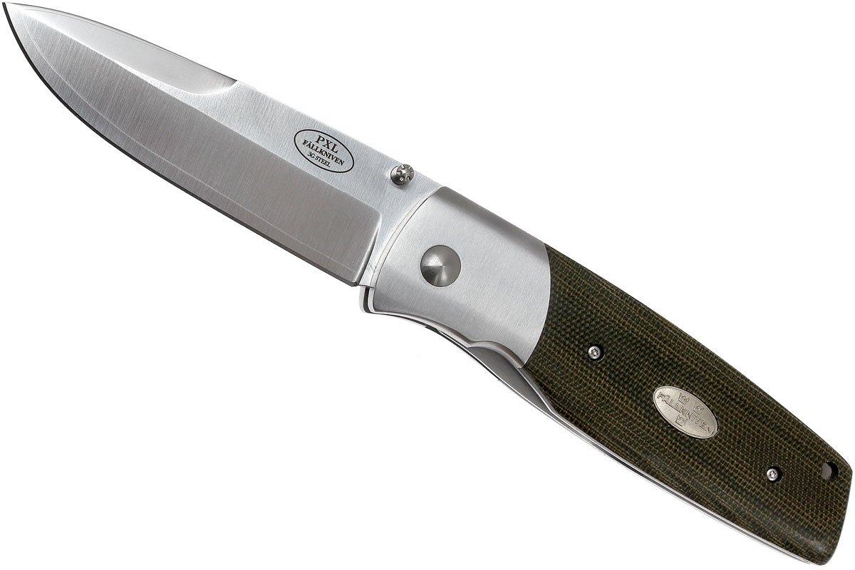 Fallkniven PXL Green Micarta | Achetez à prix avantageux chez ...
