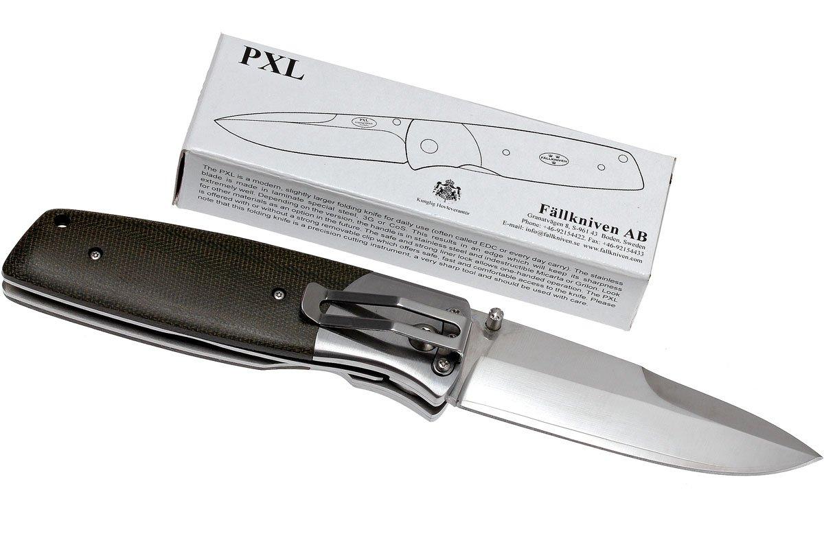 Fallkniven PXL Green Micarta | Achetez à prix avantageux chez ...