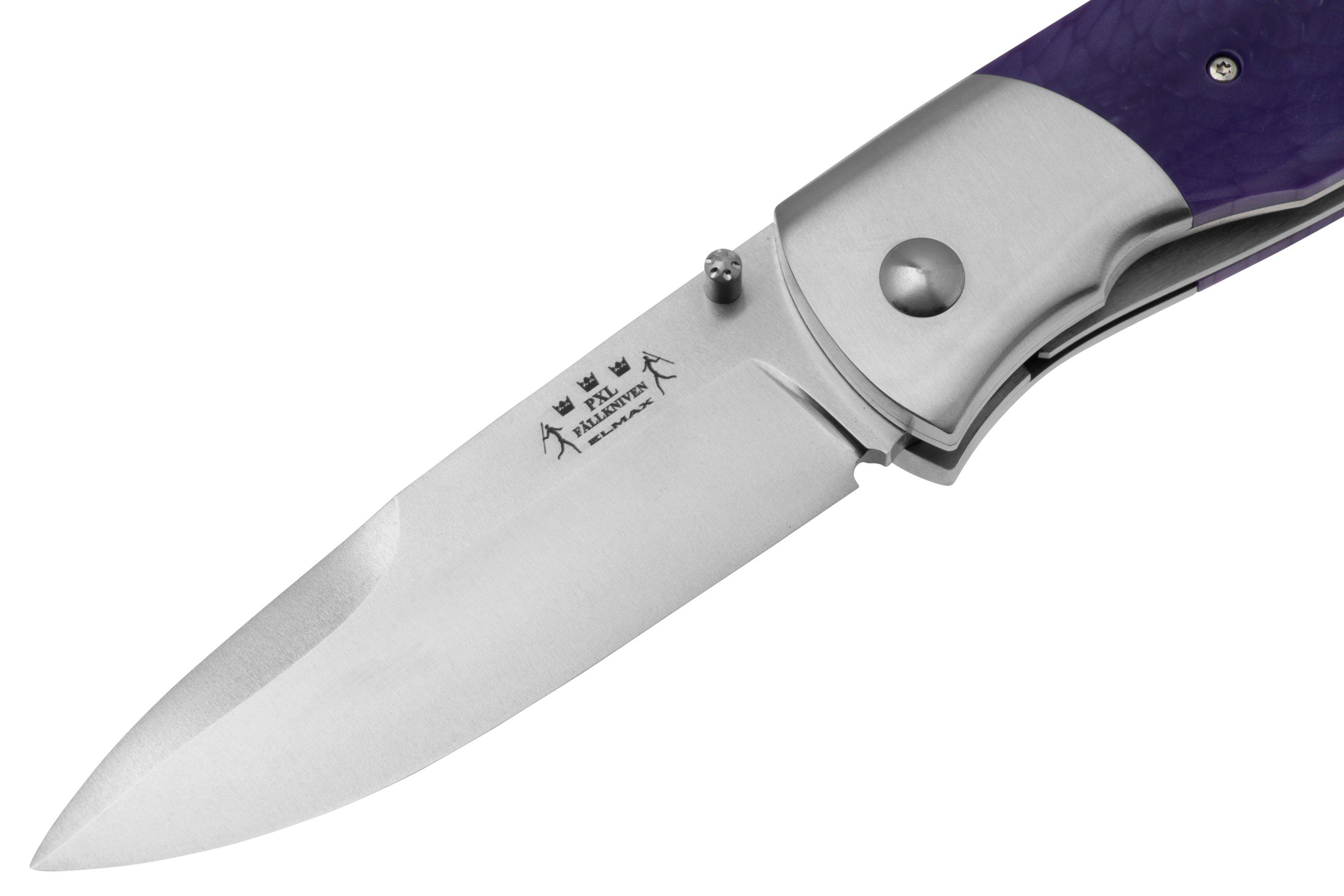 Fällkniven PXLpd Juma, Satin Elmax, Purple Dragon gentleman's knife | Advantageously shopping at ...