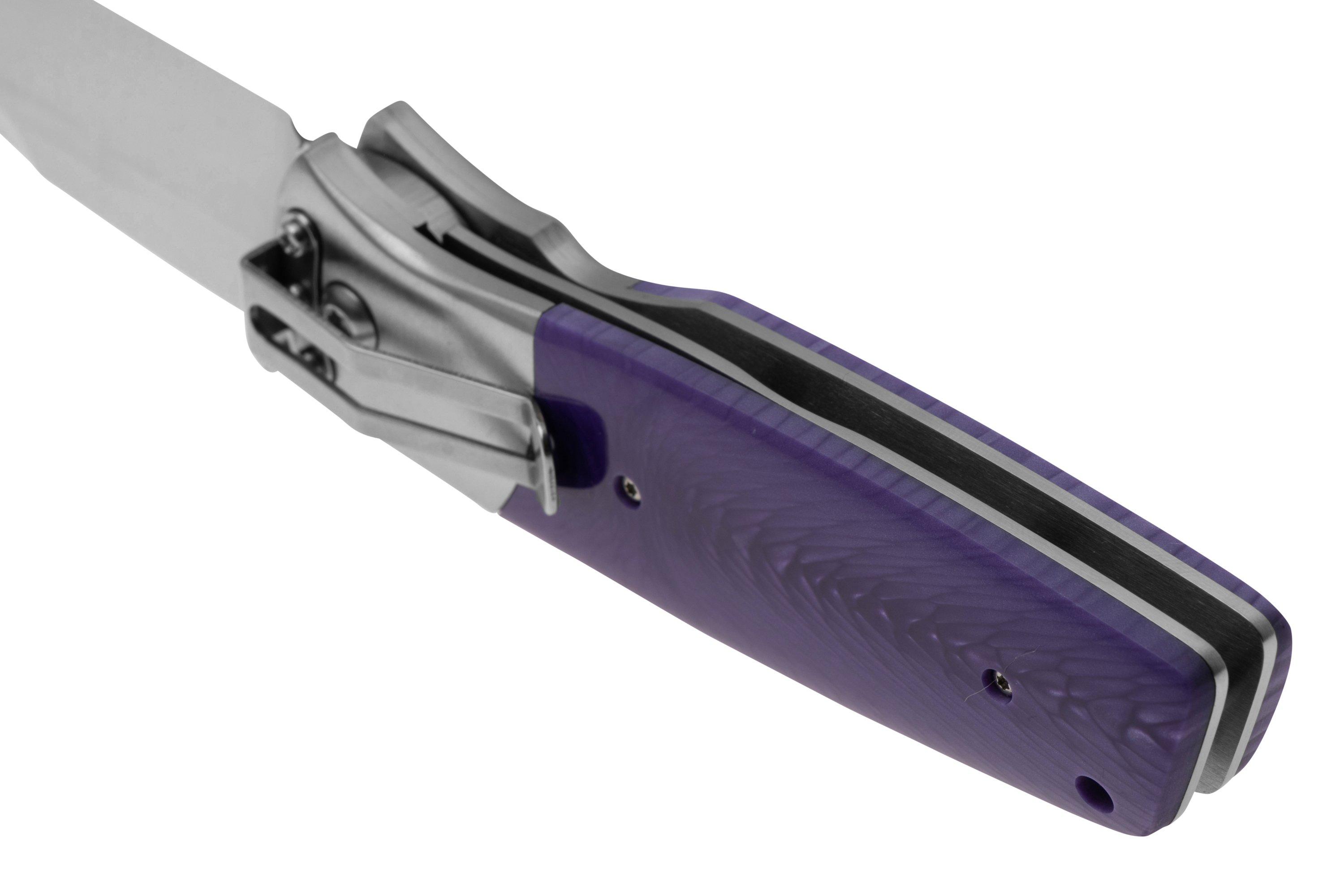 Fällkniven PXLpd Juma, Satin Elmax, Purple Dragon gentleman's knife ...