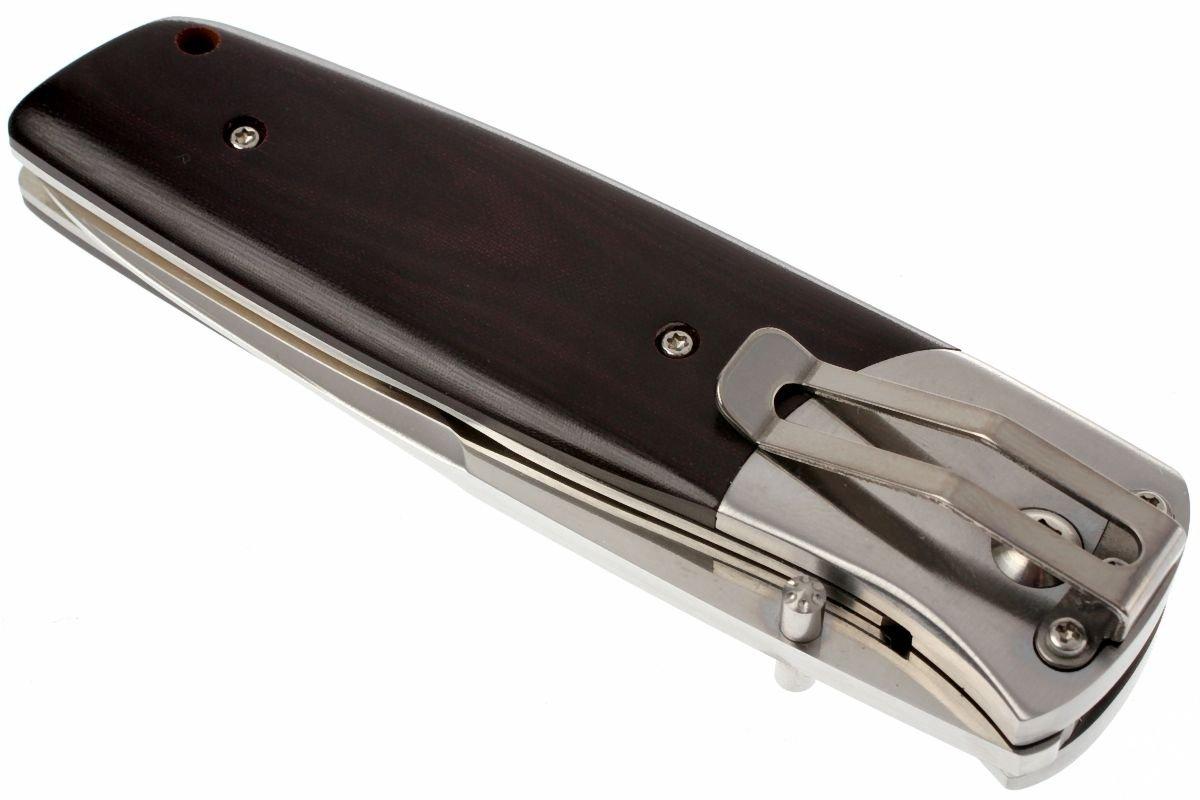 Fallkniven PXL Maroon Micarta pocket knife | Advantageously shopping at ...