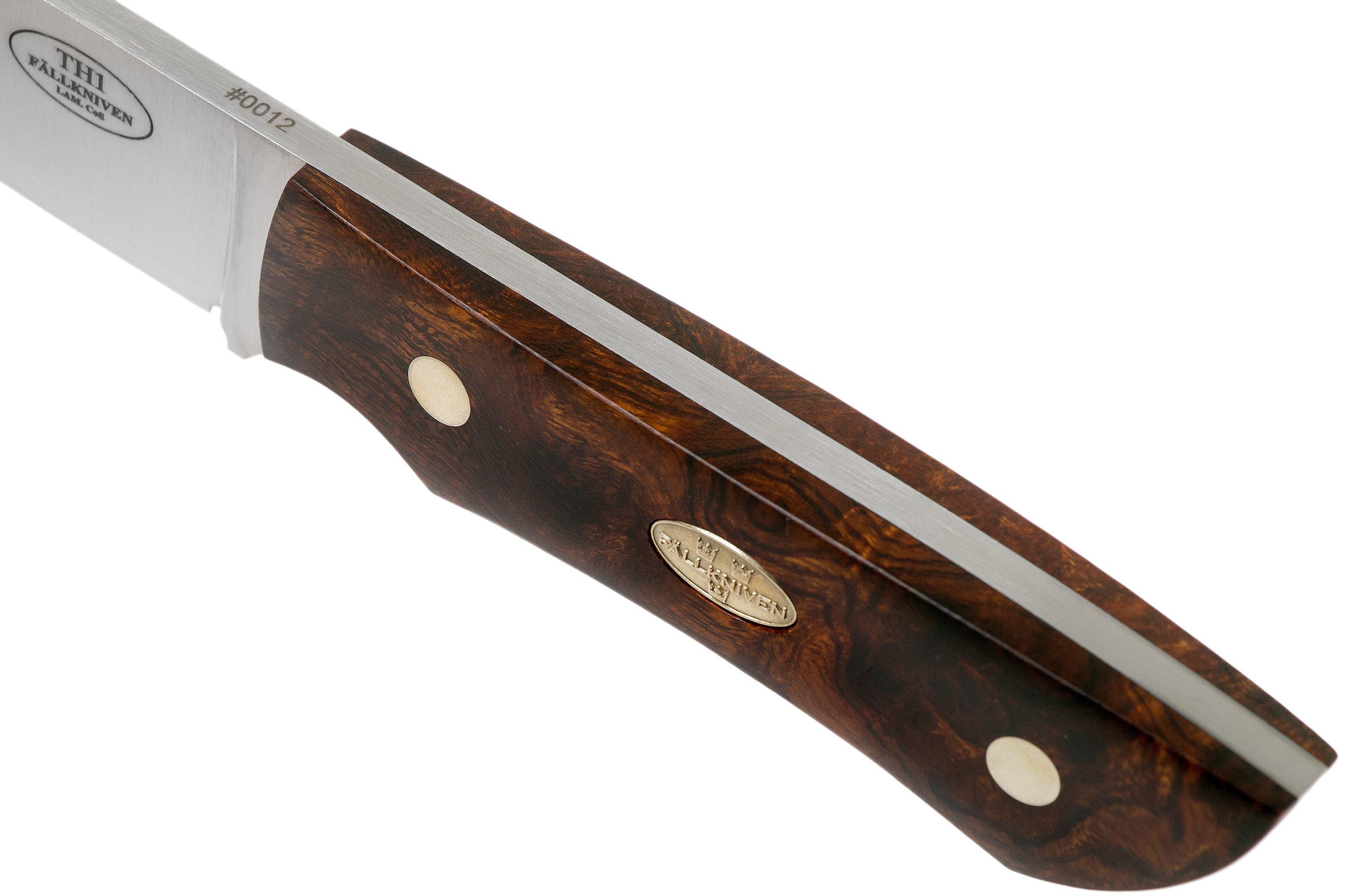 Fällkniven TH1z Taiga Hunter, Desert Ironwood hunting knife ...