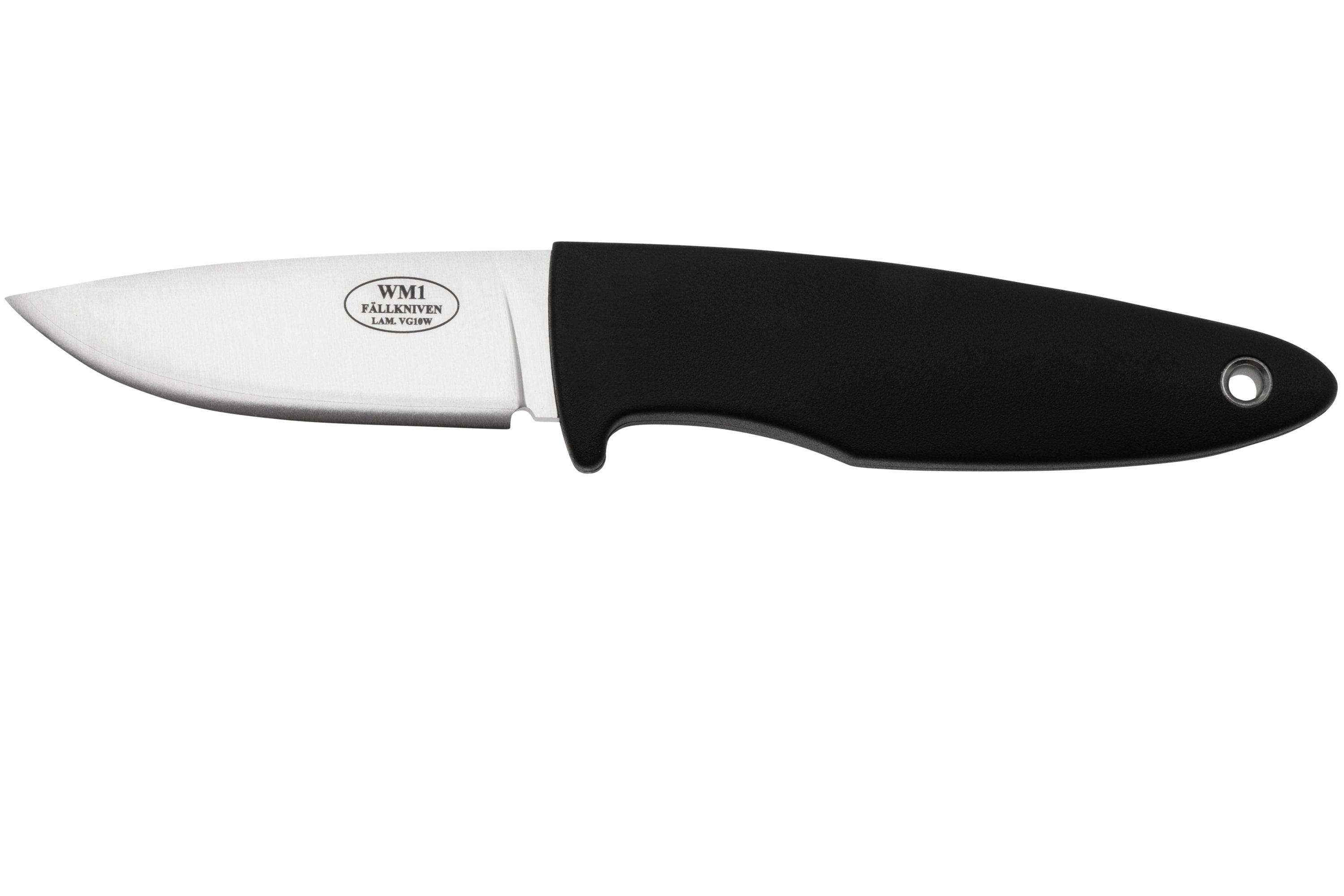 Fallkniven WM1, VGWolf, Zytel sheath, bushcraft knife | Advantageously ...