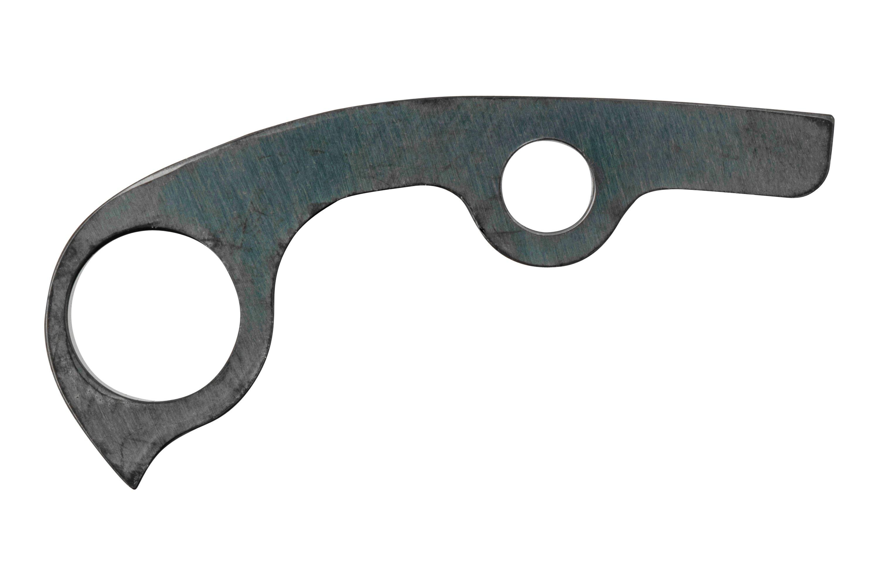 Flytanium Spyderco Paramilitary 3 FLY-1170BK Black Titanium Backspacer ...