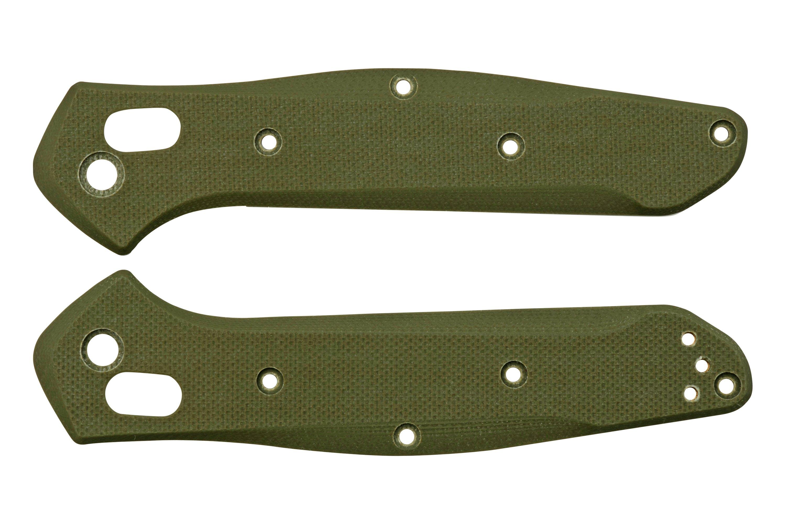 Flytanium Benchmade 940 Osborne Handle Kit FLY-1171OD OD Green G-10 ...