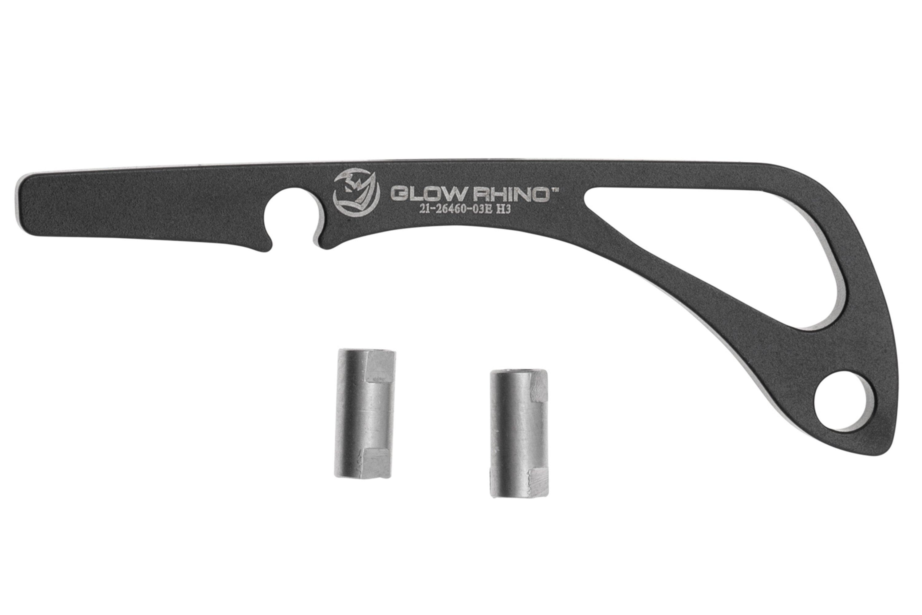 Flytanium Benchmade Bugout 535, 1196BG Black Titanium, Green Tritium ...