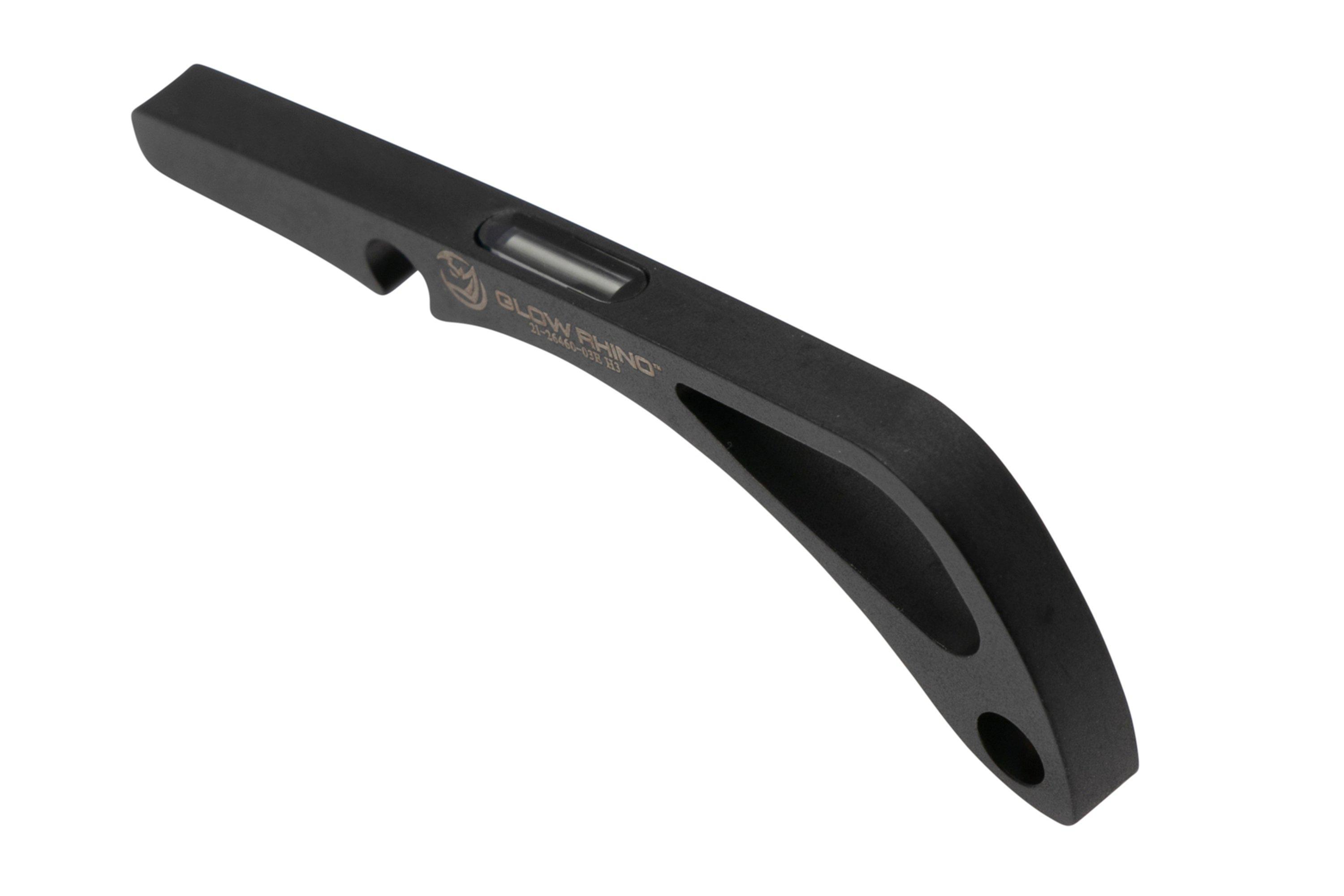 Flytanium Benchmade Bugout 535, 1196BW Black Titanium, White Tritium ...