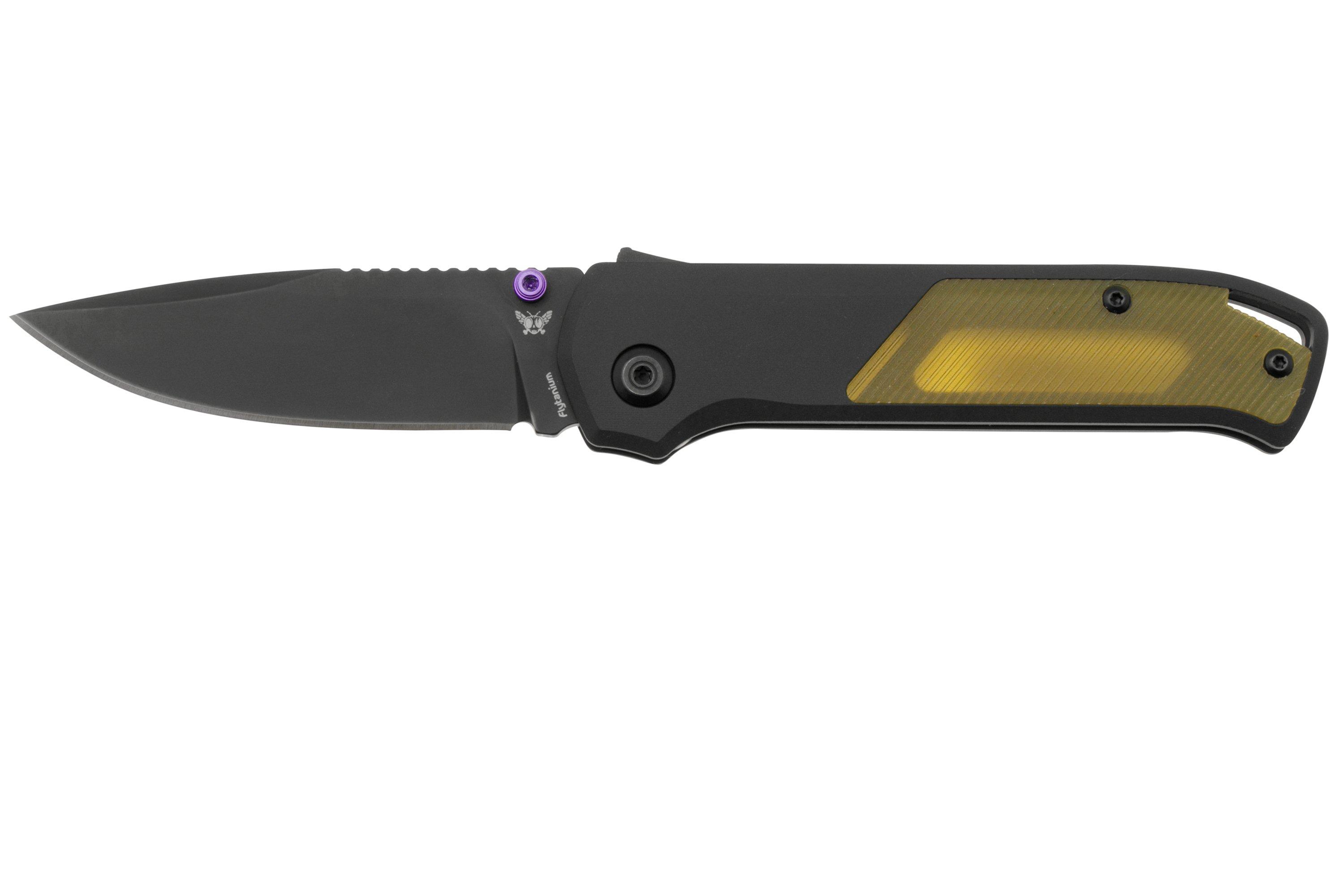 Flytanium Arcade Shark-Lock 1252 Black DLC, Void Black Aluminum, Ultem ...