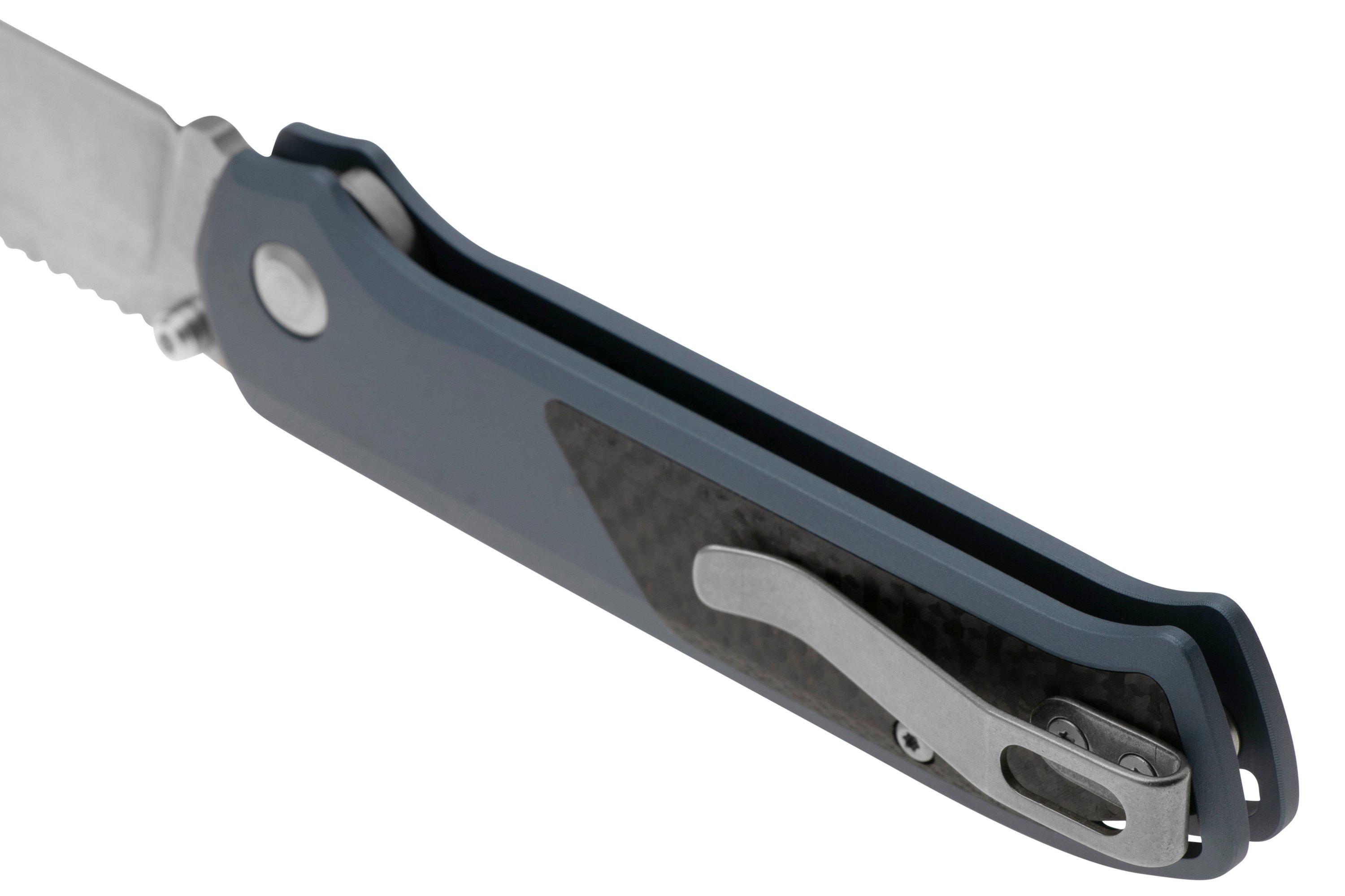 Flytanium Arcade Shark-Lock 1307 Stonewashed, Blue Aluminum Carbon ...