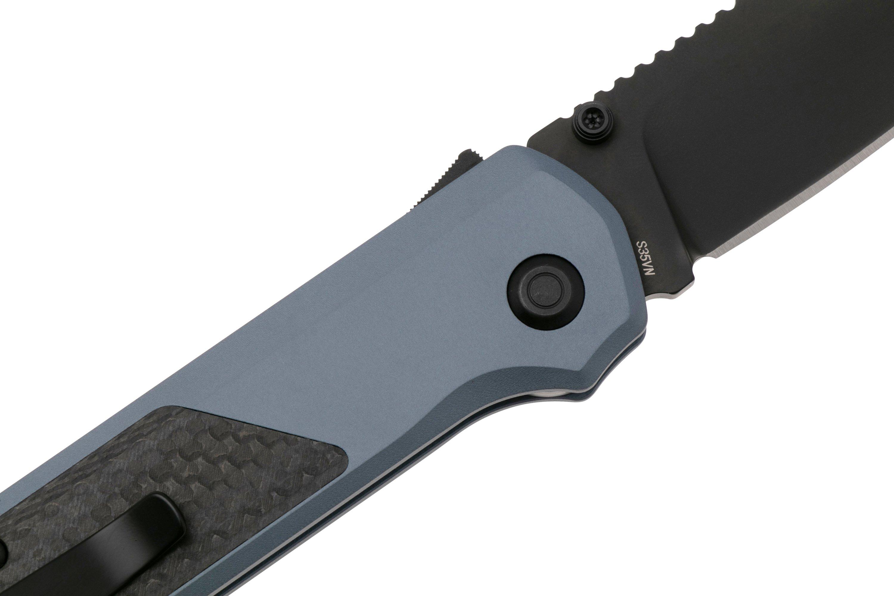 Flytanium Arcade Shark-Lock 1308 Black DLC, Blue Aluminum Carbon Inlay ...