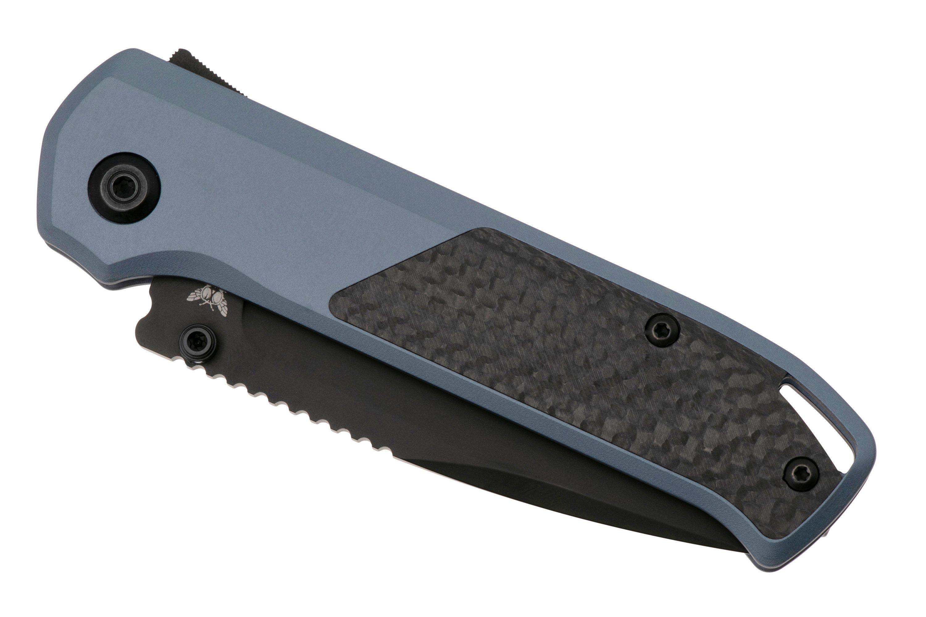 Flytanium Arcade Shark-Lock 1308 Black DLC, Blue Aluminum Carbon Inlay ...