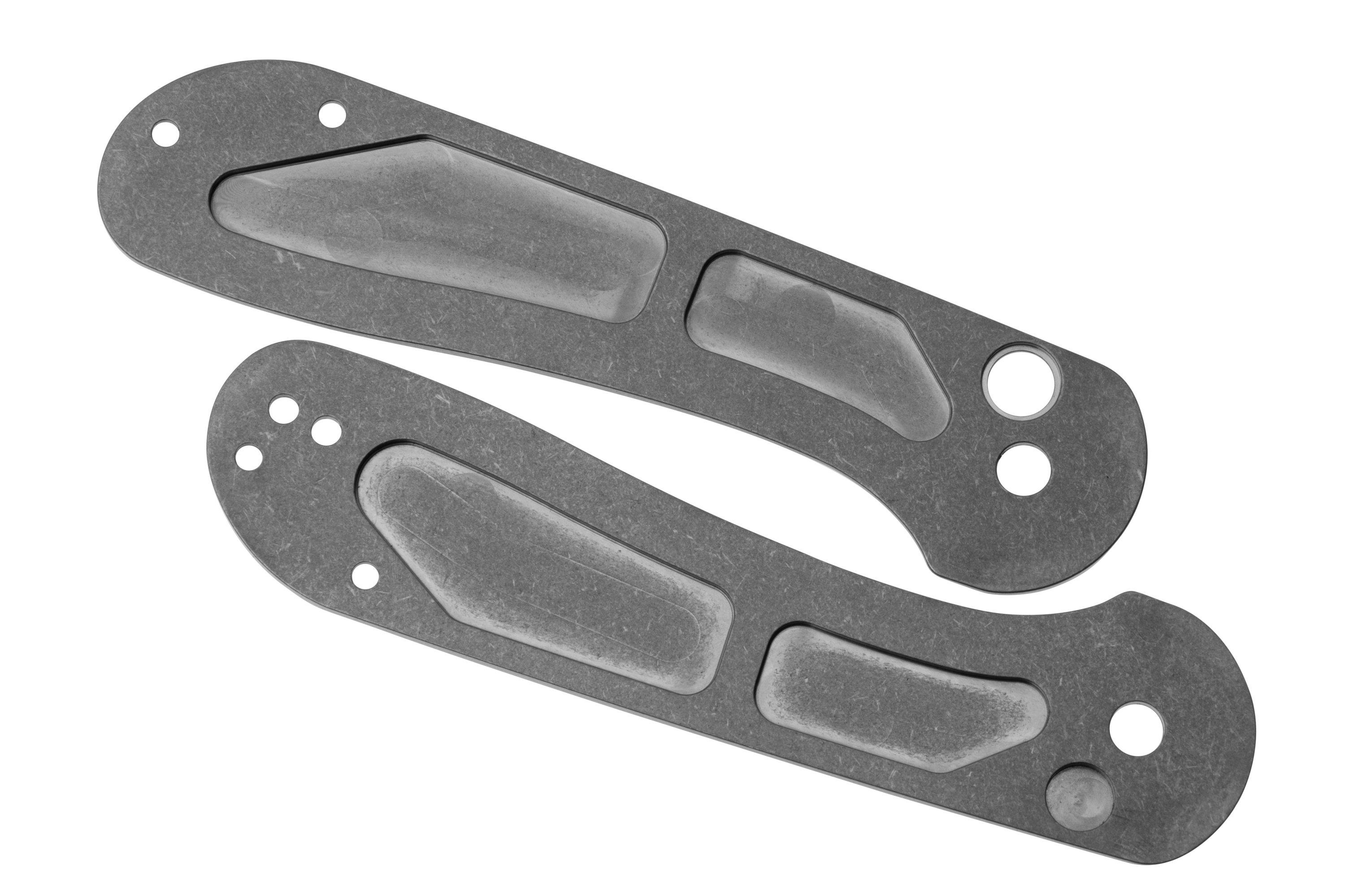 Flytanium Civivi Elementum II FLY-1339S Contoured Titanium Scales ...