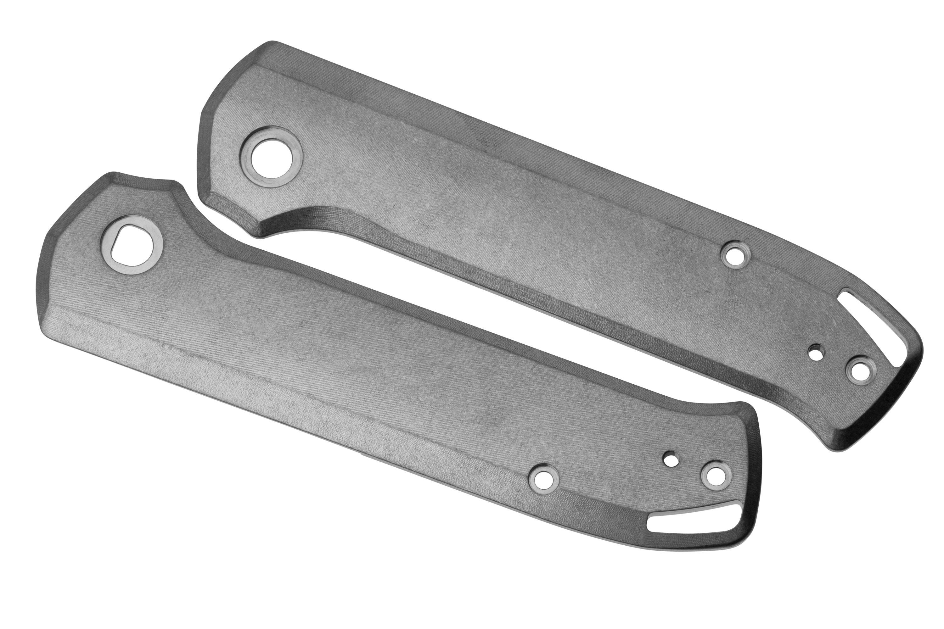 Flytanium Arcade Handle Set Solid 1377S Stonewashed Titanium Scales ...