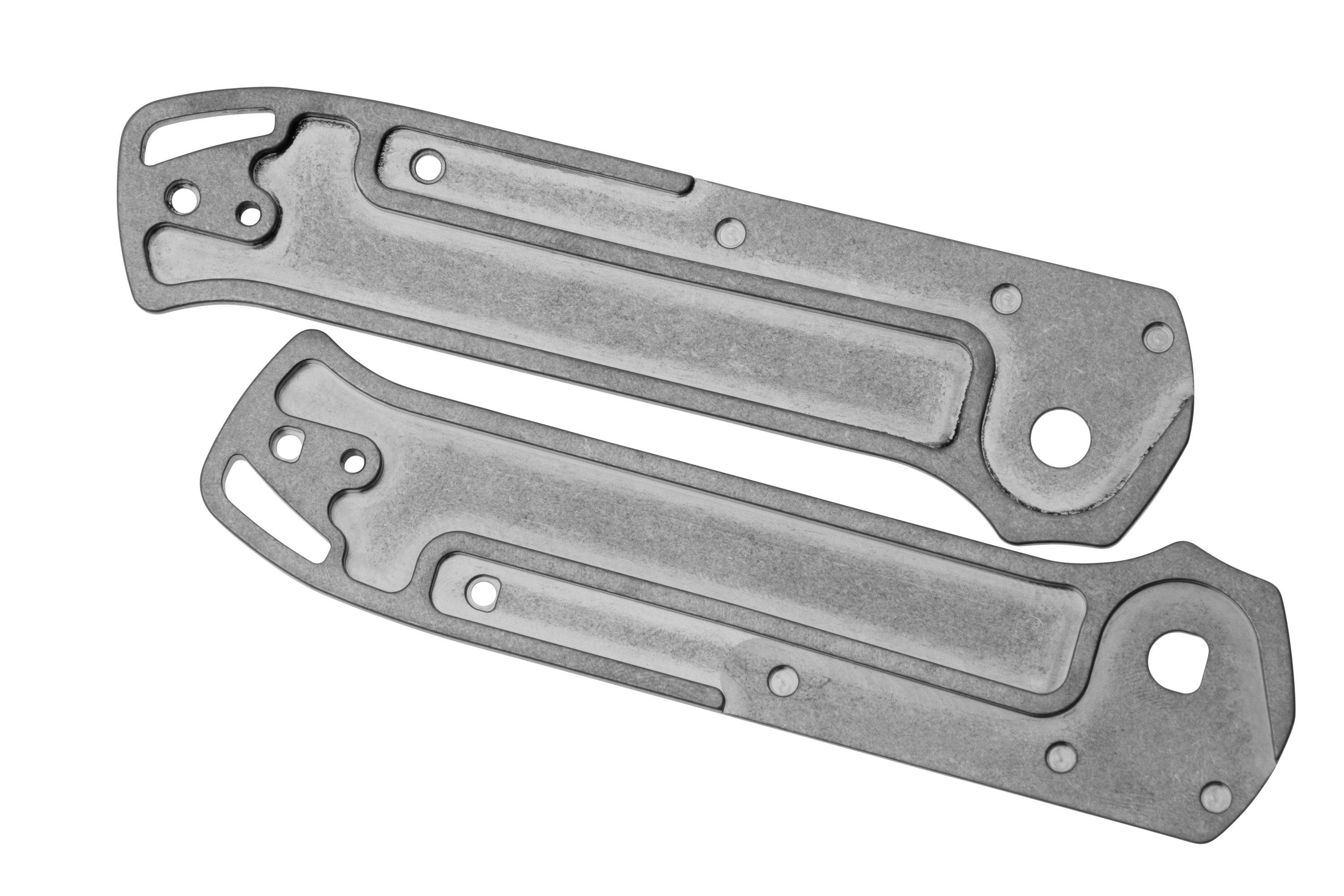 Flytanium Arcade Handle Set Solid 1377S Stonewashed Titanium Scales ...