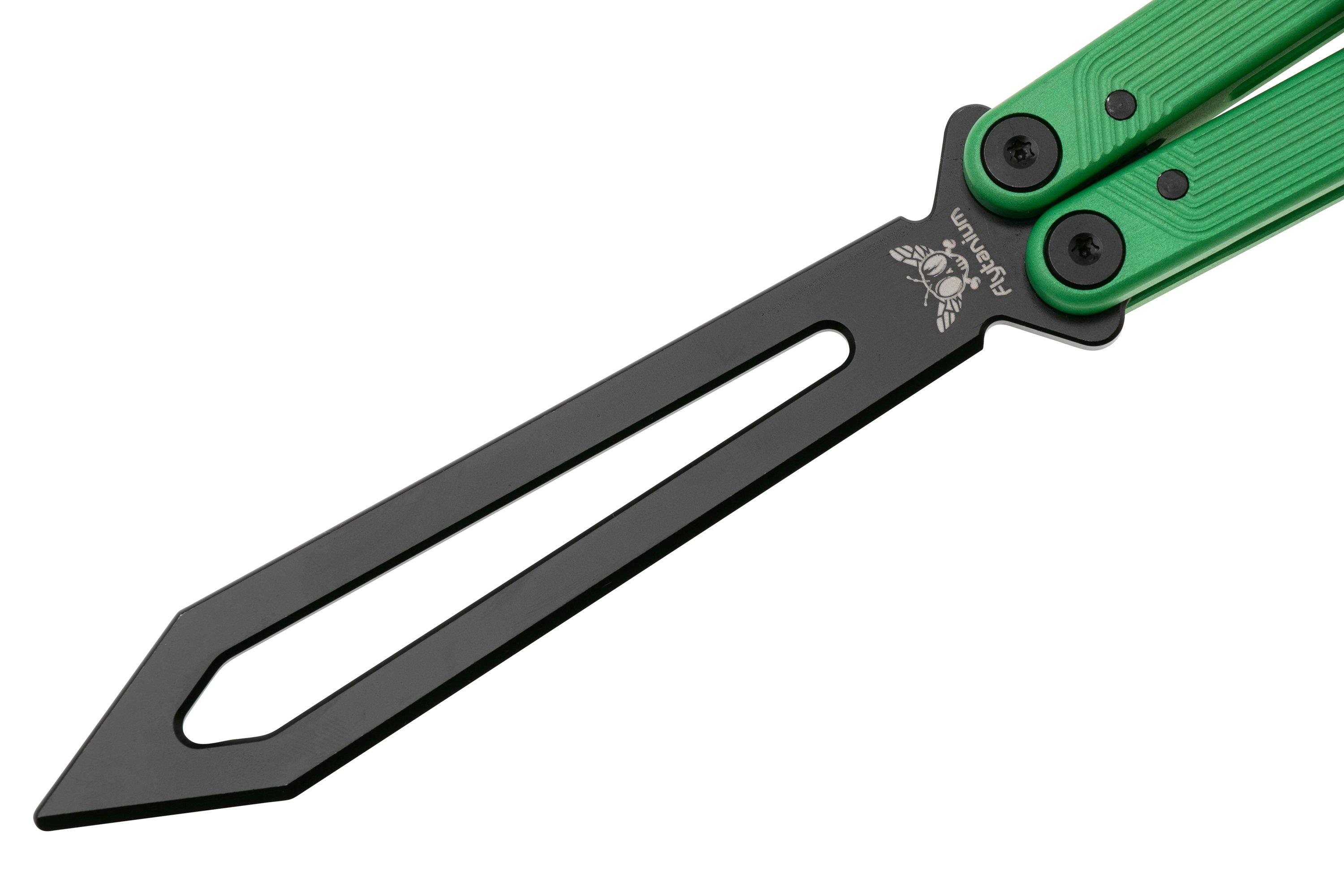 Flytanium Zenith Trainer 2.0 1385RGB Black, Radioactive Green Aluminum ...