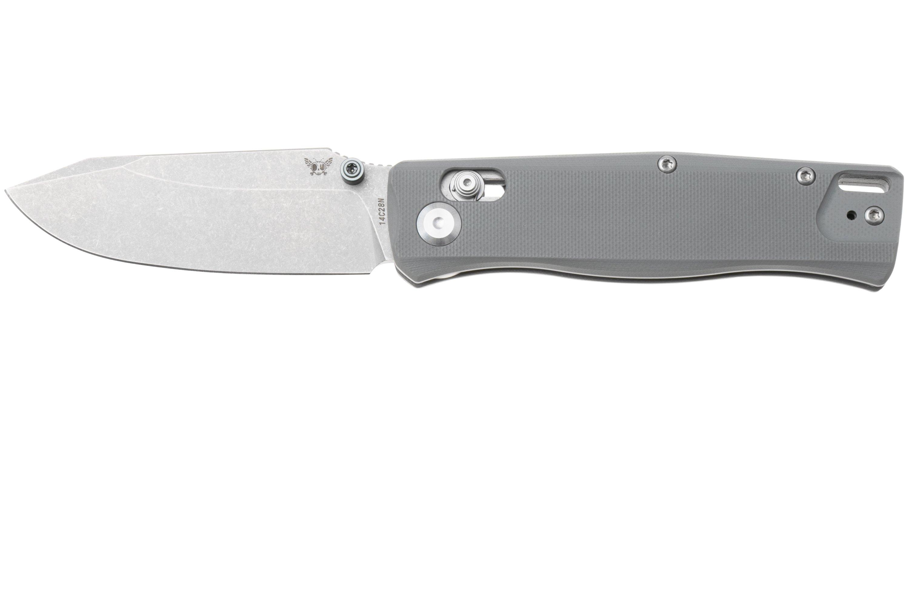 Flytanium Beef FLY-1386GSS, Stonewashed 14C28N, Stealth Grey G10 ...