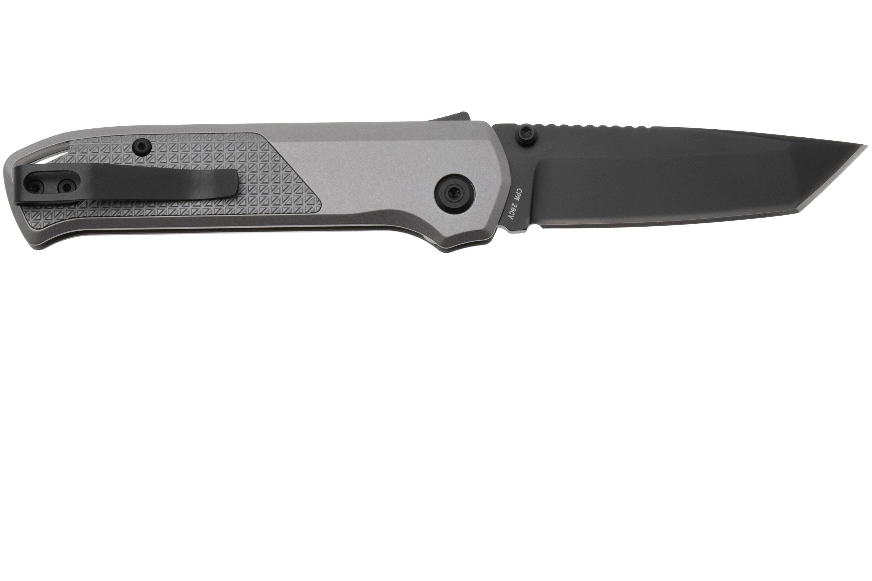 Flytanium Arcade Pro FLY-1396B, DLC 20CV, Titanium, pocket knife | Advantageously shopping at ...