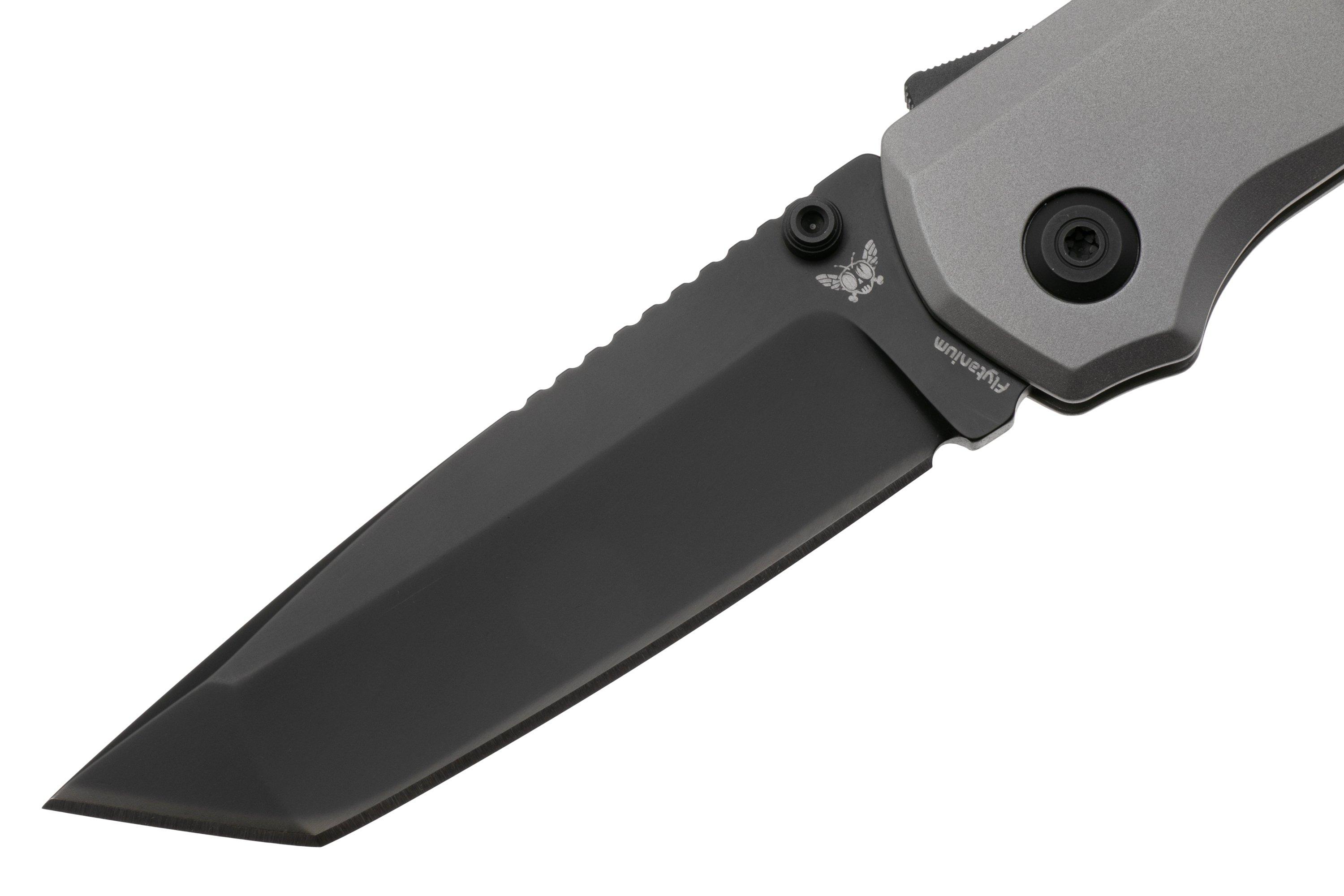Flytanium Arcade Pro FLY-1396B, DLC 20CV, Titanium, pocket knife | Advantageously shopping at ...