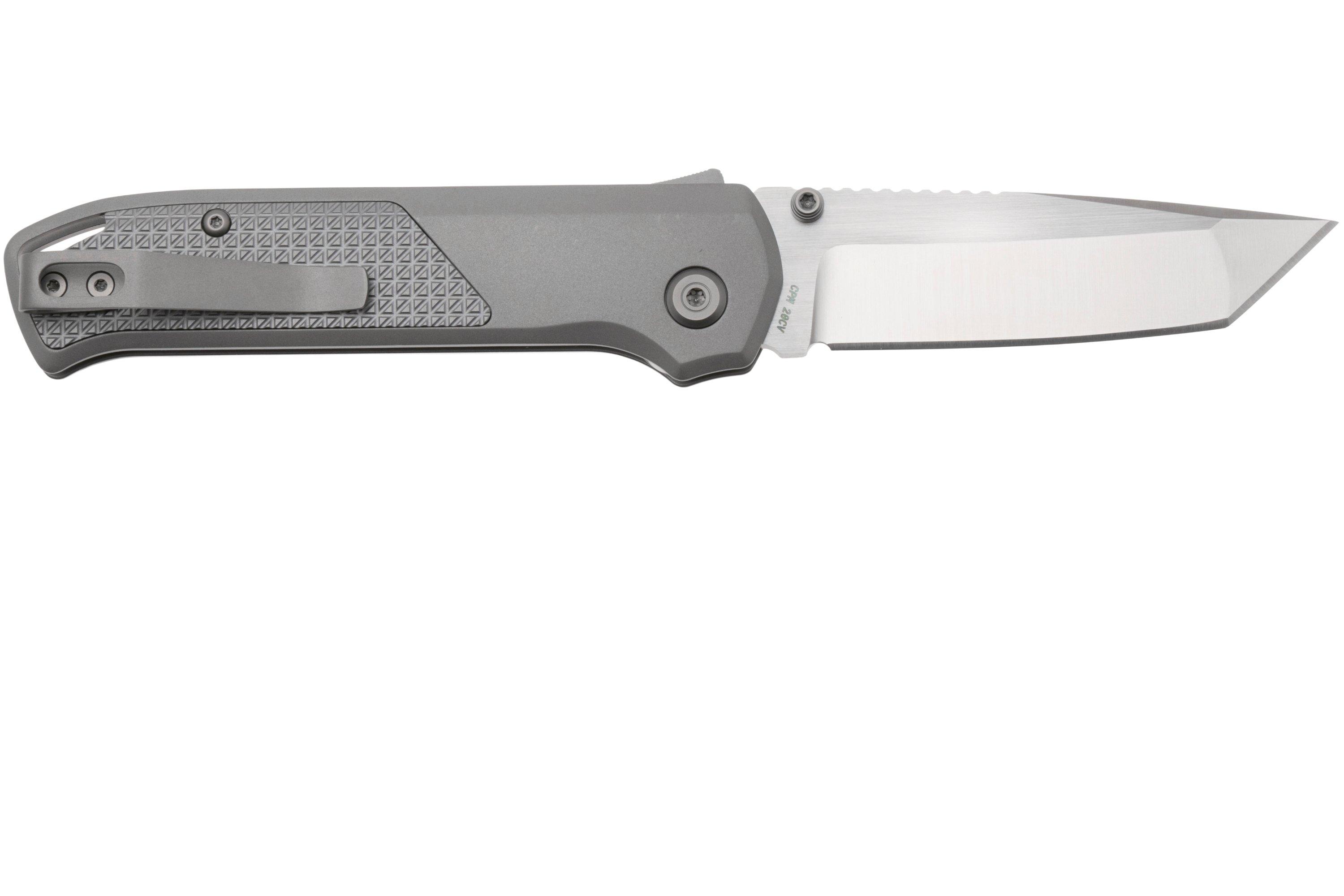Flytanium Arcade Pro FLY-1396S, Satin 20CV, Titanium, pocket knife | Advantageously shopping at ...
