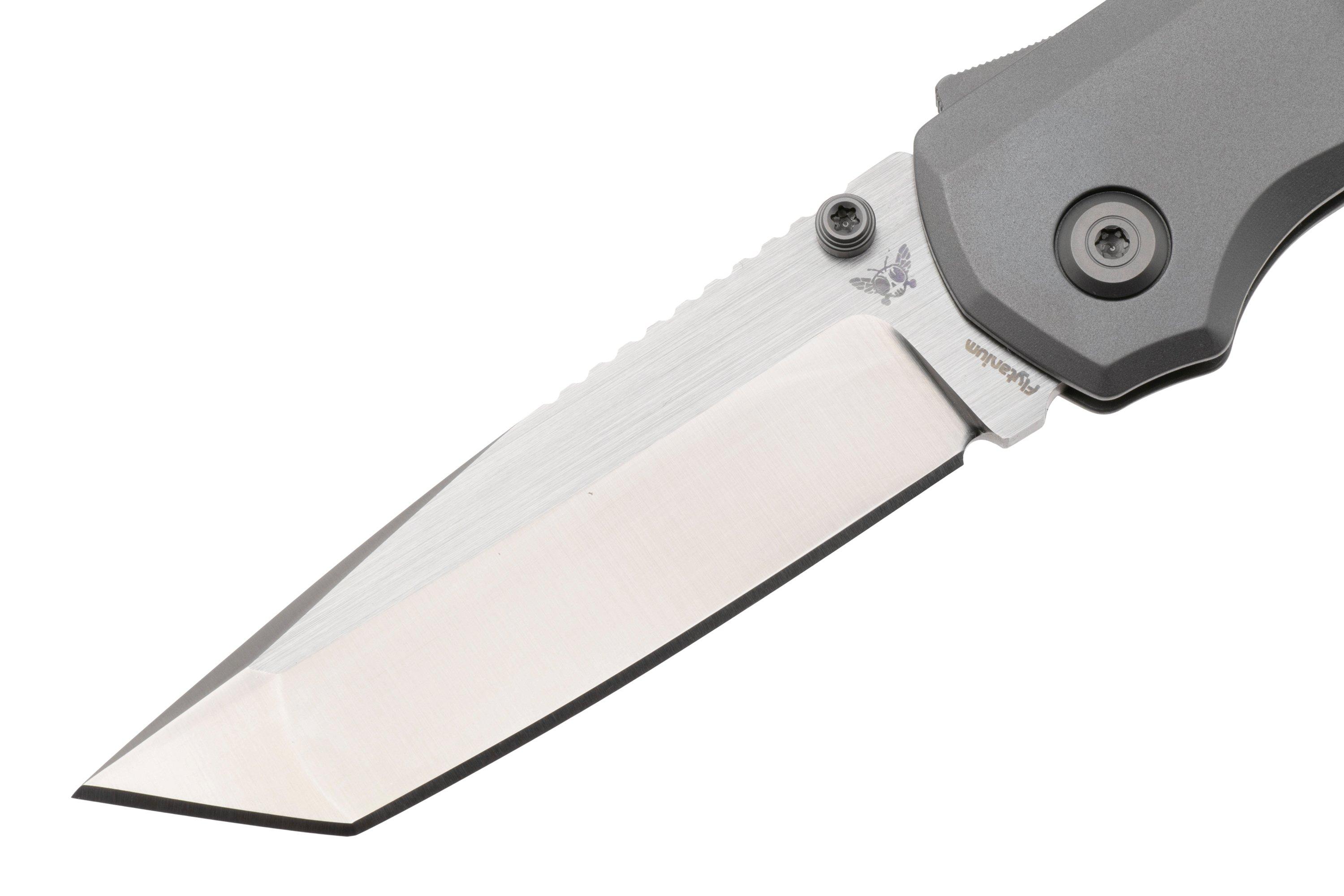 Flytanium Arcade Pro FLY-1396S, Satin 20CV, Titanium, pocket knife | Advantageously shopping at ...