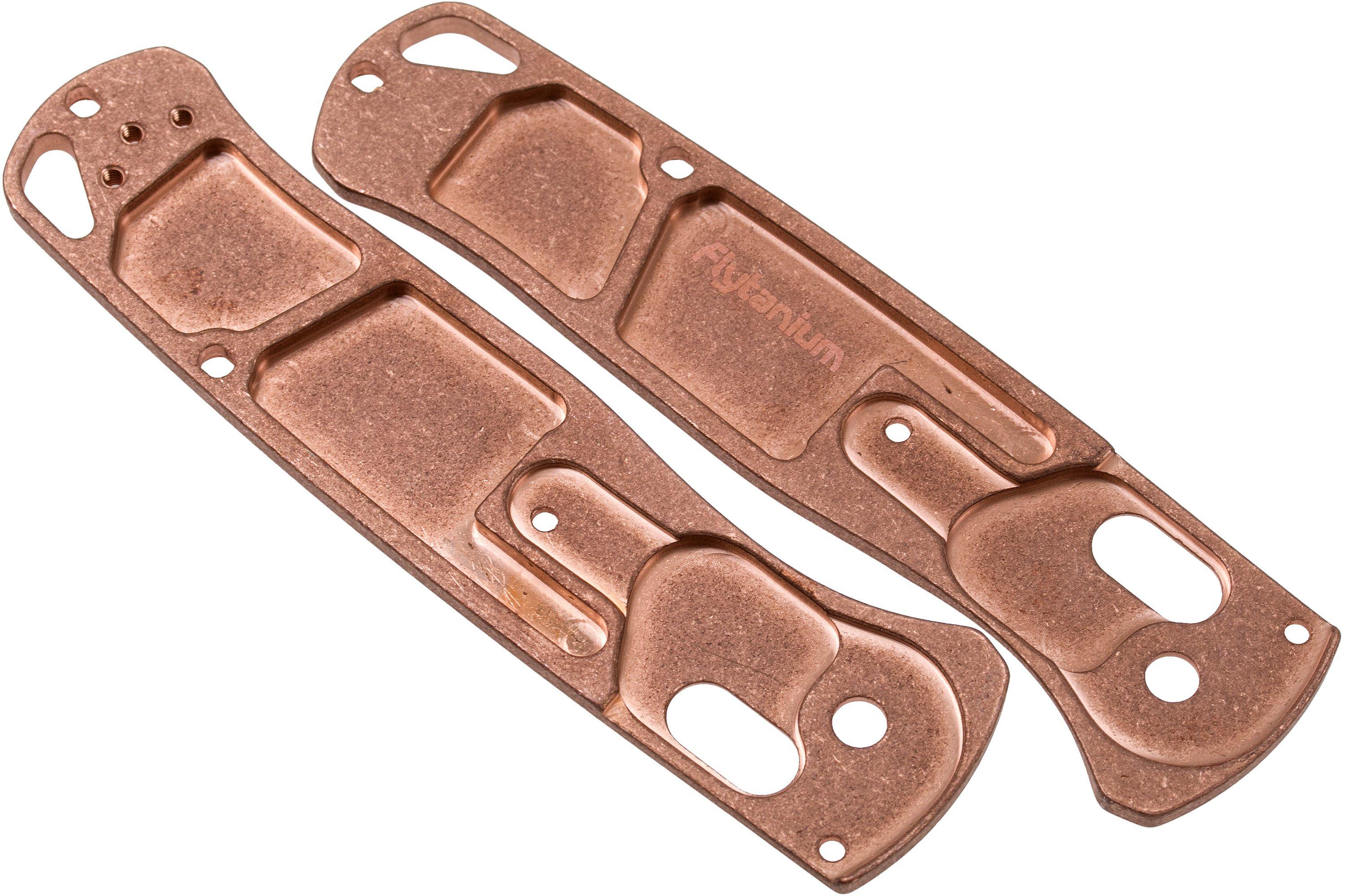 Flytanium Benchmade Bugout Scales, copper | Advantageously shopping at ...