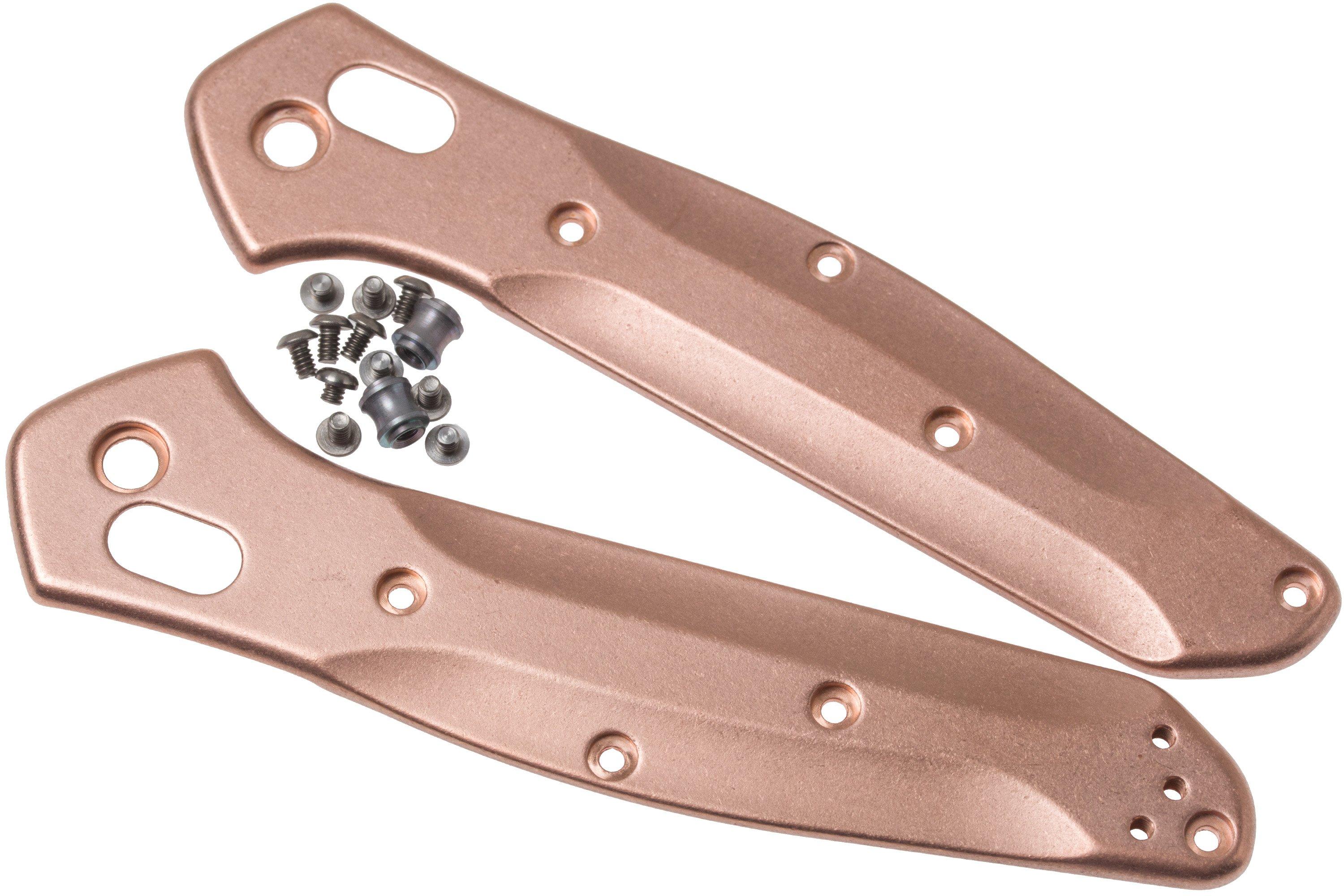 Flytanium Benchmade 940 Osborne scales, copper | Advantageously ...