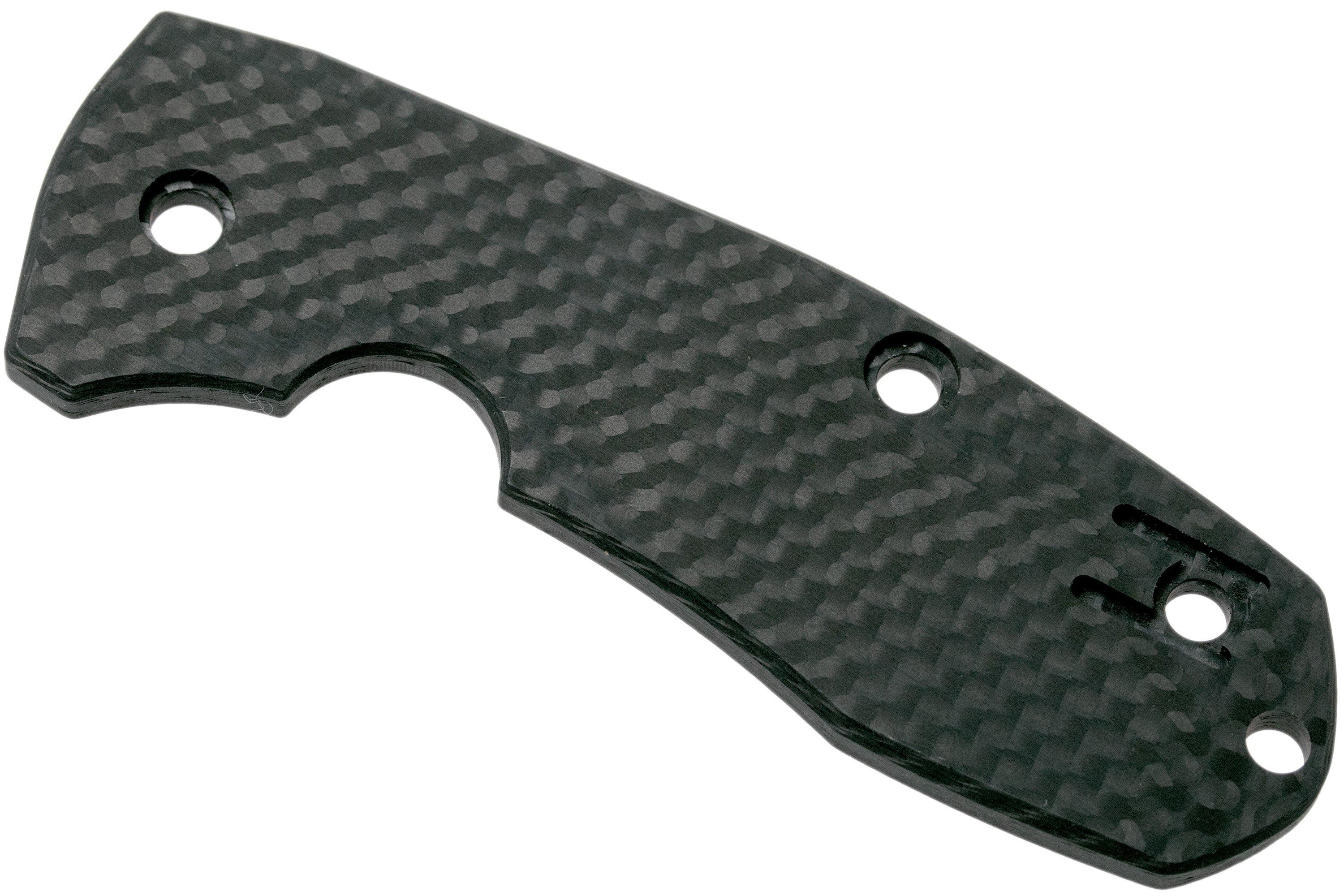 Flytanium Spyderco Techno 2 Scale, carbon fibre | Advantageously ...