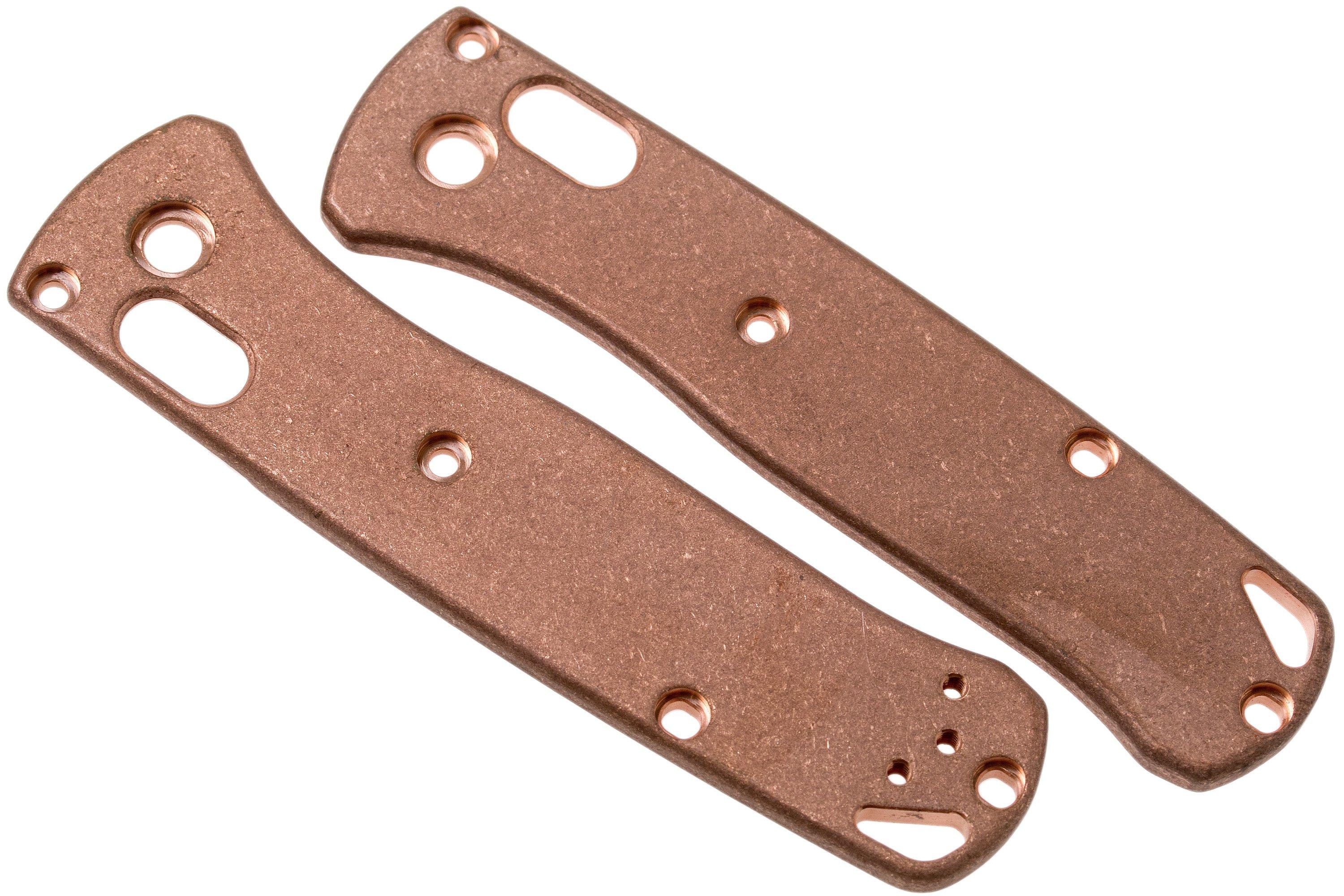 Flytanium Benchmade Mini-Bugout Scales, Copper | Advantageously ...