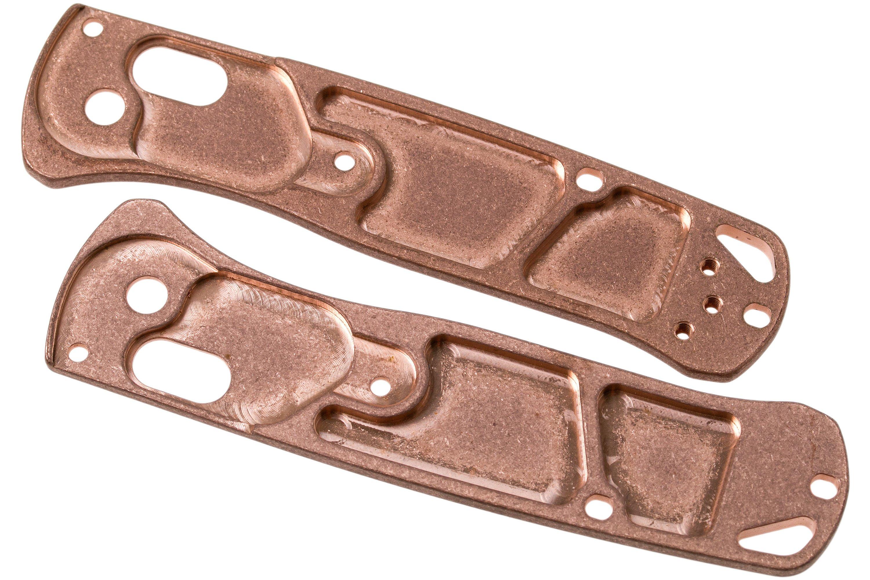 Flytanium Benchmade Mini-Bugout Scales, Copper | Advantageously ...
