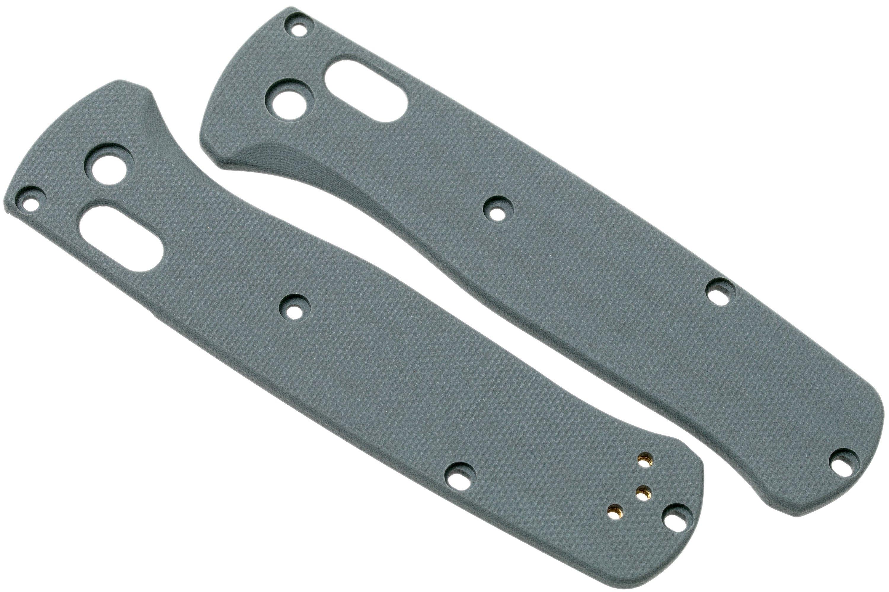 Flytanium Benchmade Bugout Scales, grey G10 | Advantageously shopping ...