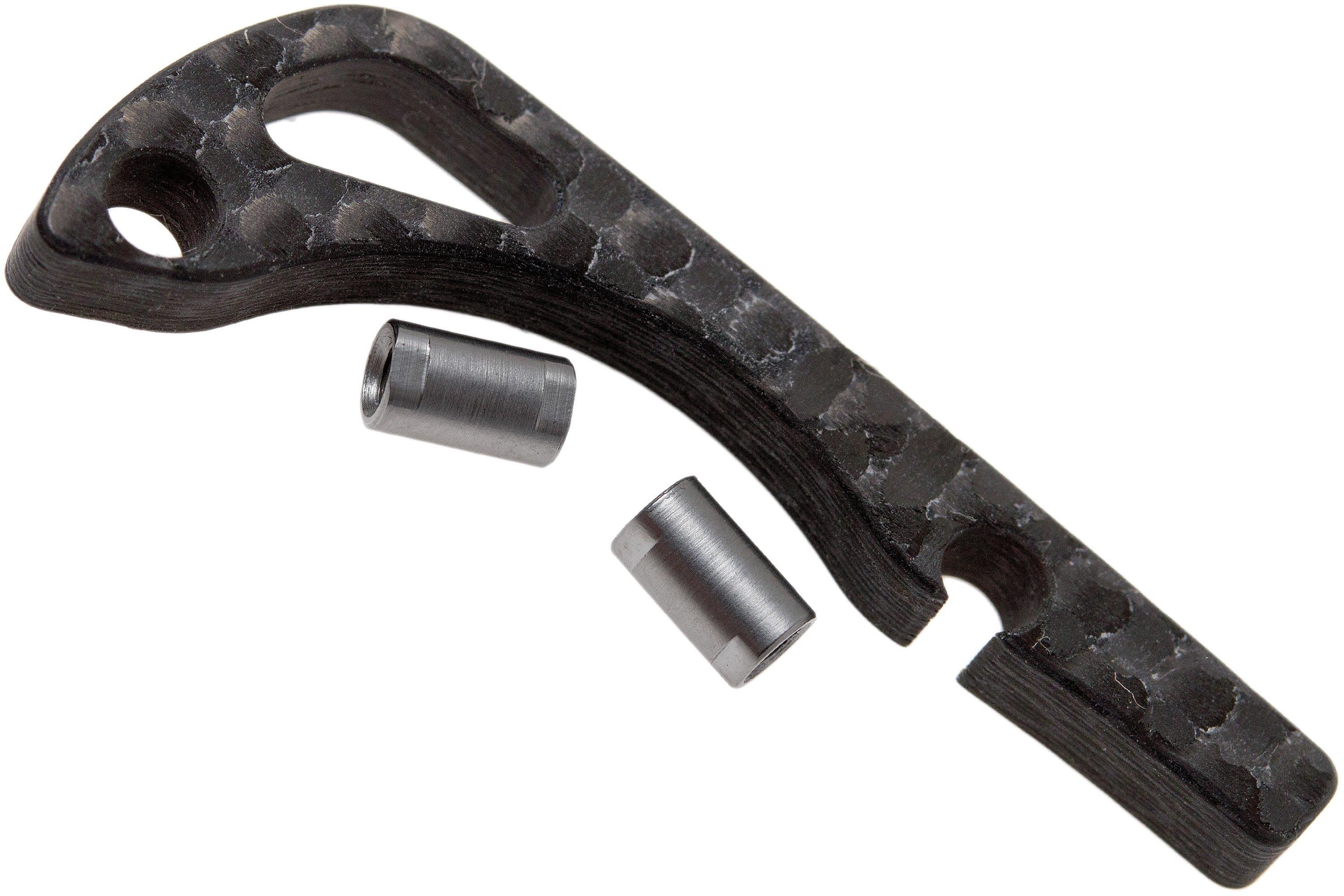 Flytanium Benchmade Mini Bugout Backspacer, Carbon fibre ...