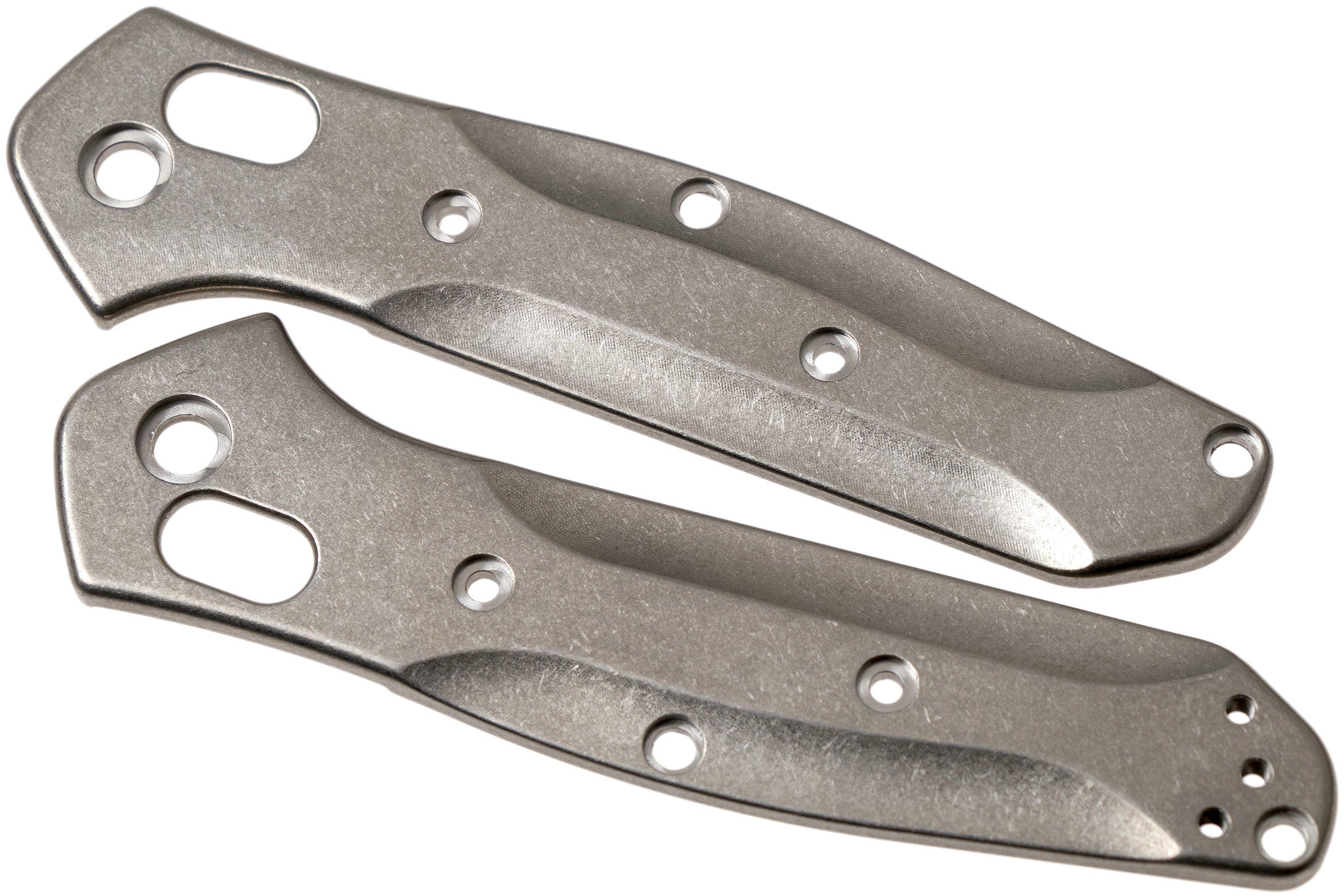 Flytanium Benchmade 945 Mini Osborne Scales, titanium | Advantageously ...