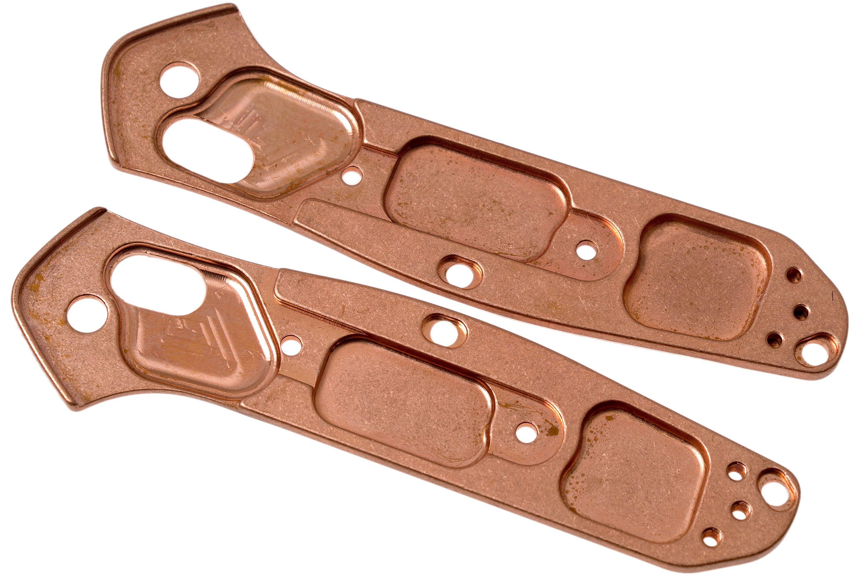 Flytanium Benchmade 945 Mini Osborne Scales, copper | Advantageously ...
