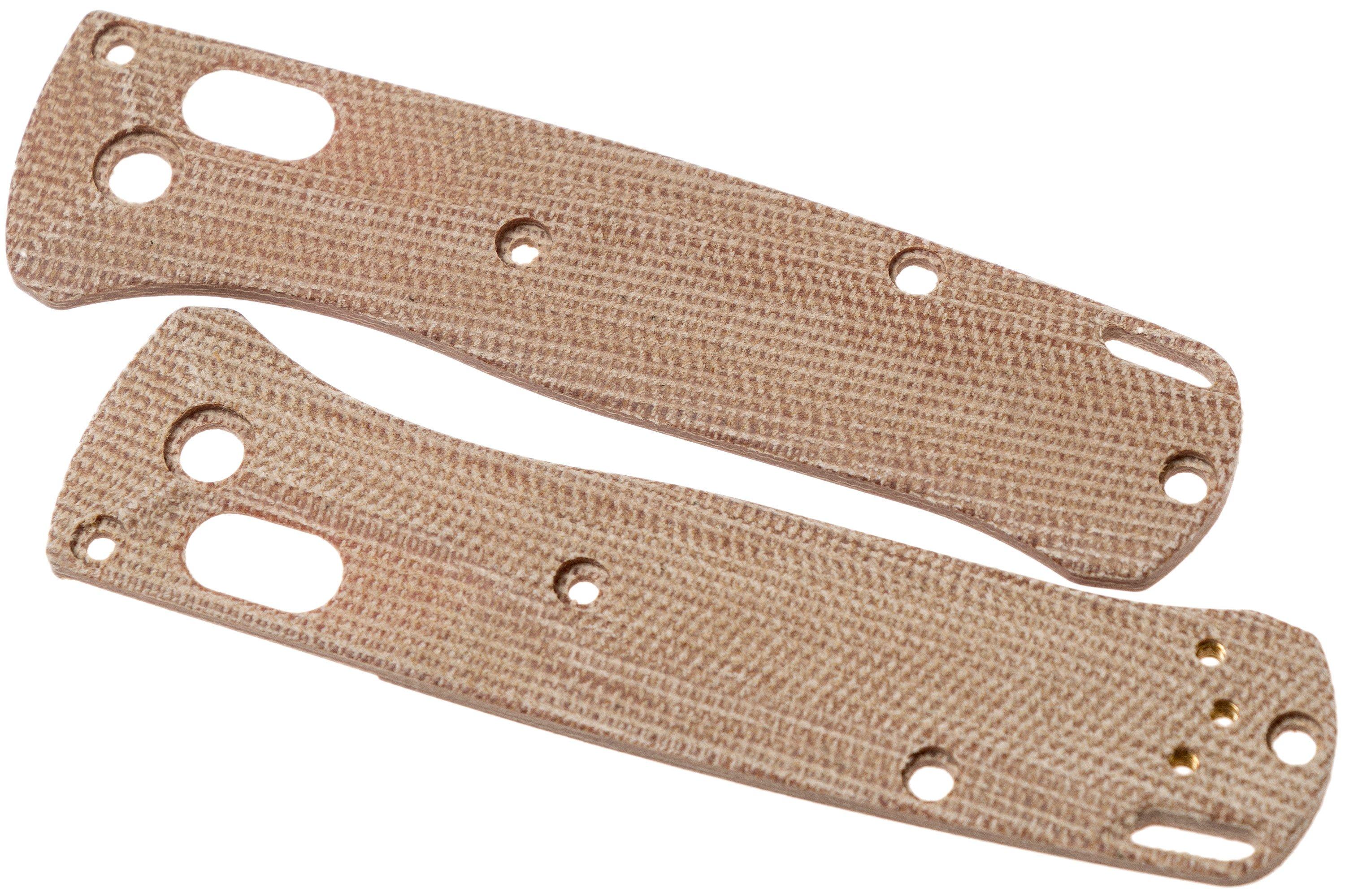 Flytanium Benchmade Mini-Bugout Scales Crossfade, natural canvas ...