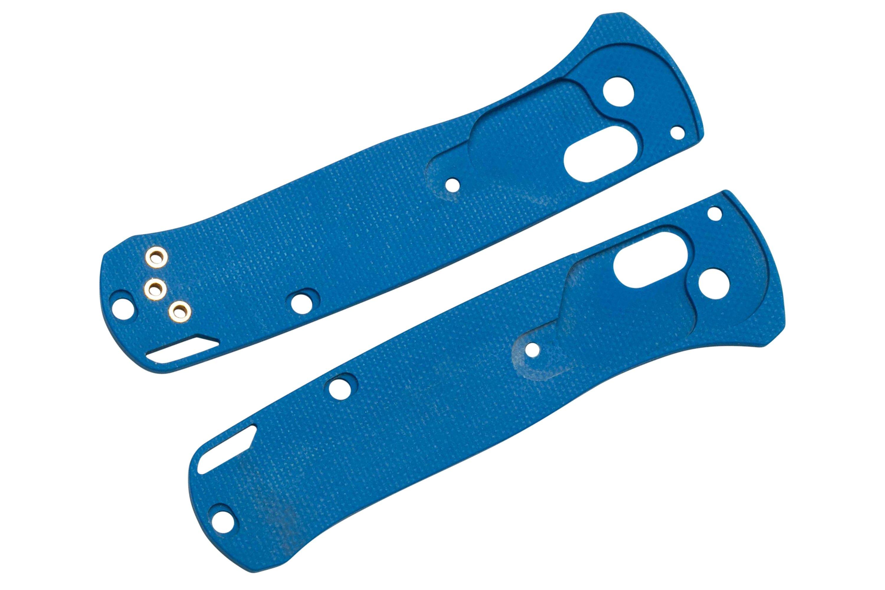 Flytanium Benchmade Mini Bugout Scales, Crossfade Blue G10 ...